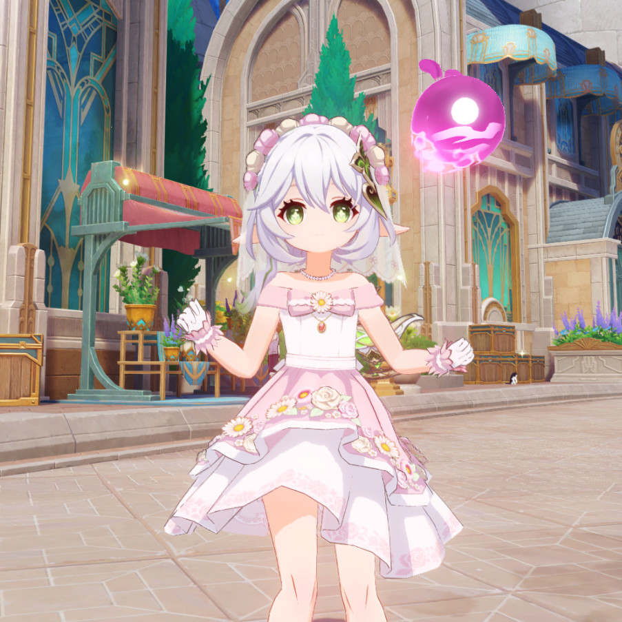 Nahida Flower girl costume Mod Mod for Genshin Impact | GI Mods