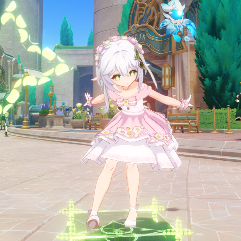 Nahida Flower girl costume Mod Mod for Genshin Impact | GI Mods