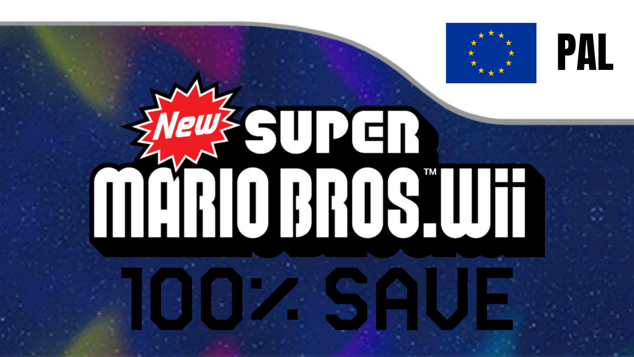 NSMBW 100% save [PAL] Mod for New Super Mario Bros. Wii | NSMBW Mods