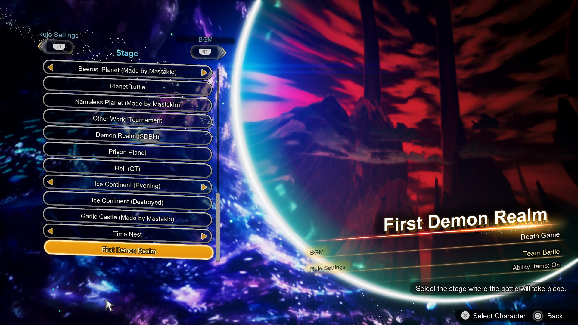 First Demon Realm Mod for Dragon Ball: Sparking! ZERO | DBSZ Mods