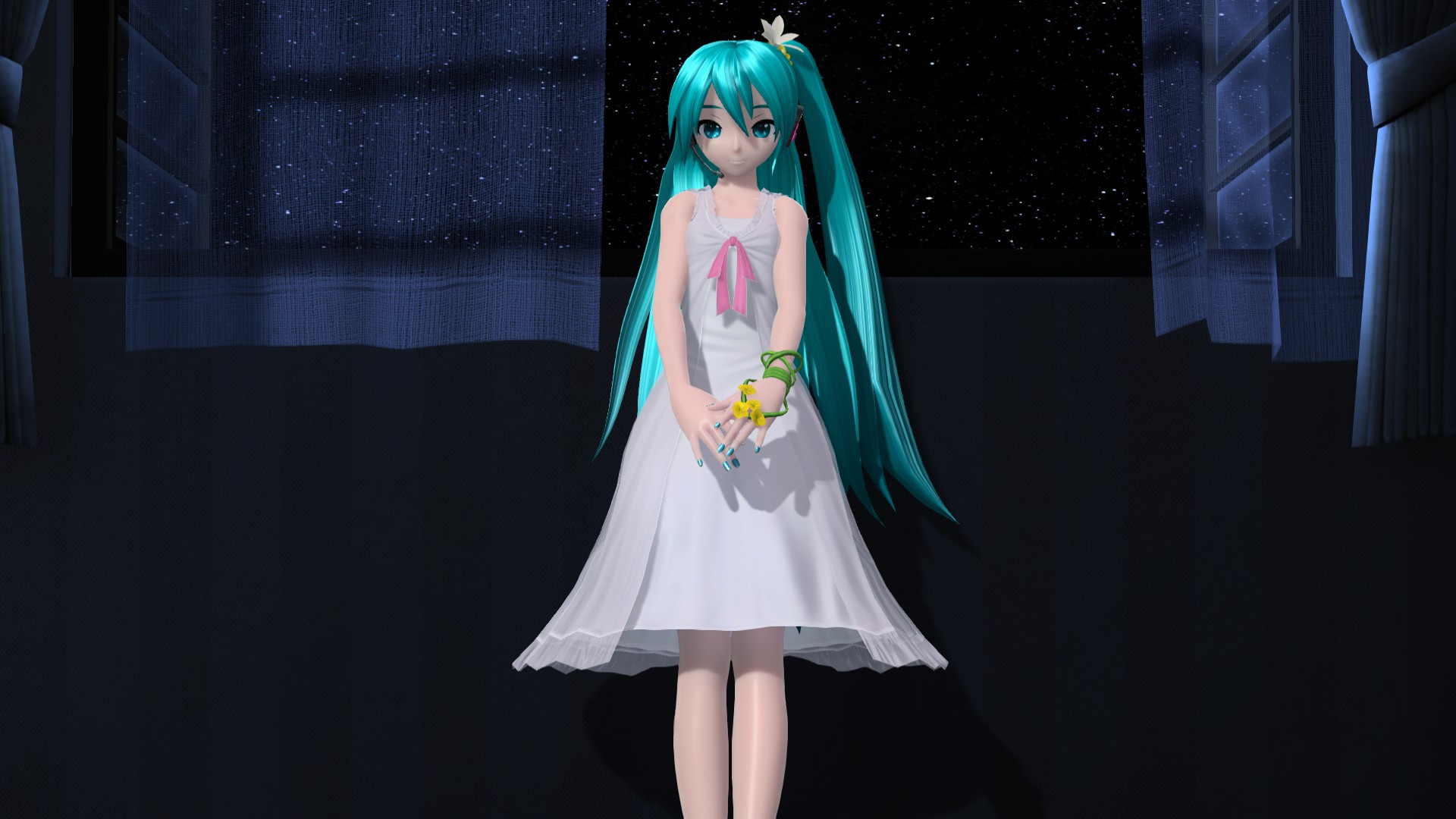 PSP Style Long Haired Miku Mod for Hatsune Miku: Project DIVA Mega Mix+ ...