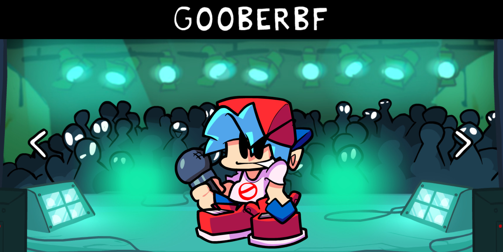 Goober BF | Psych Online Skin Mod for Friday Night Funkin' | FNF Mods
