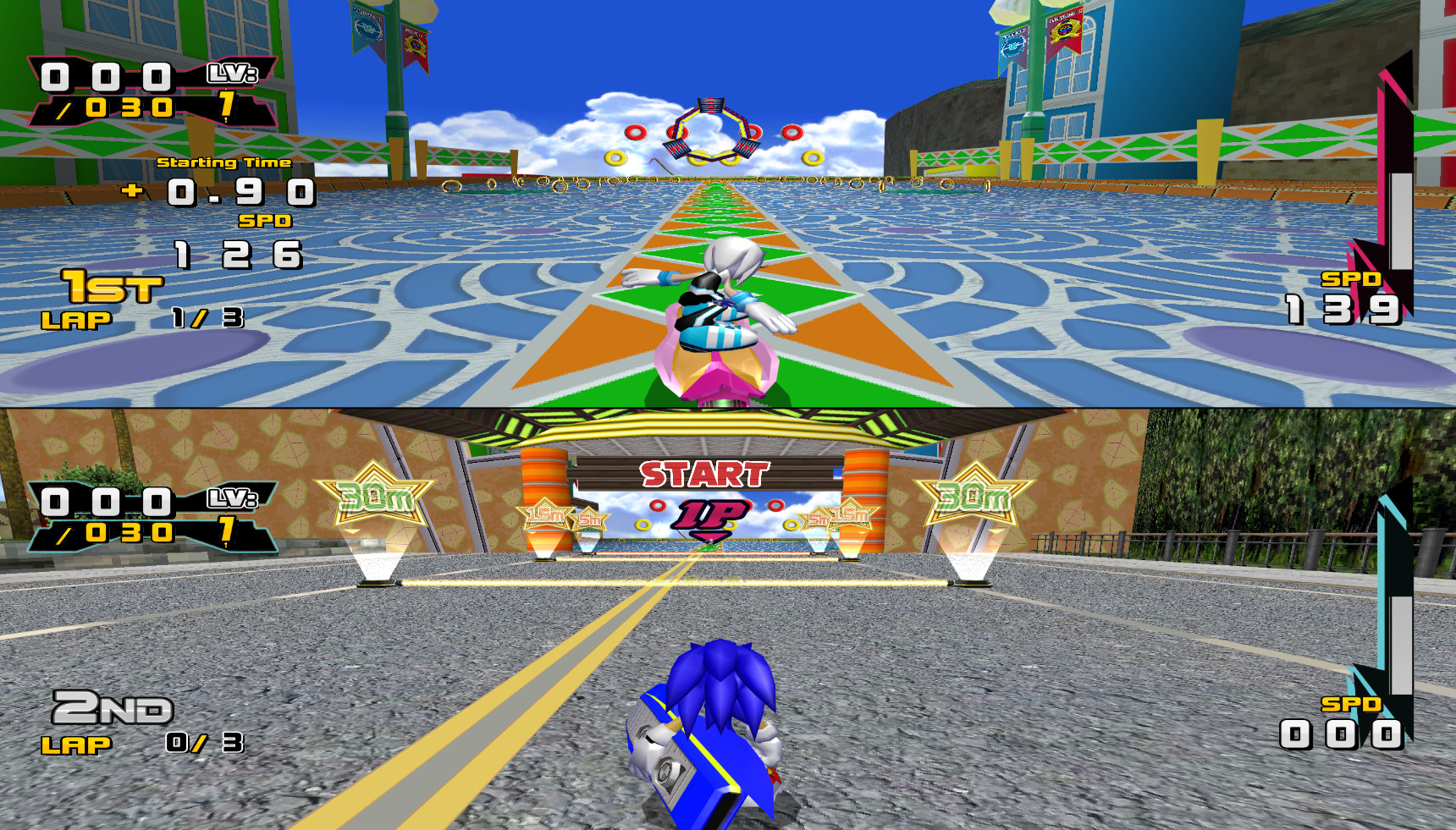 Fragmentos - HUD Texture Mod for Sonic Riders (GameCube) | SR-GC Mods