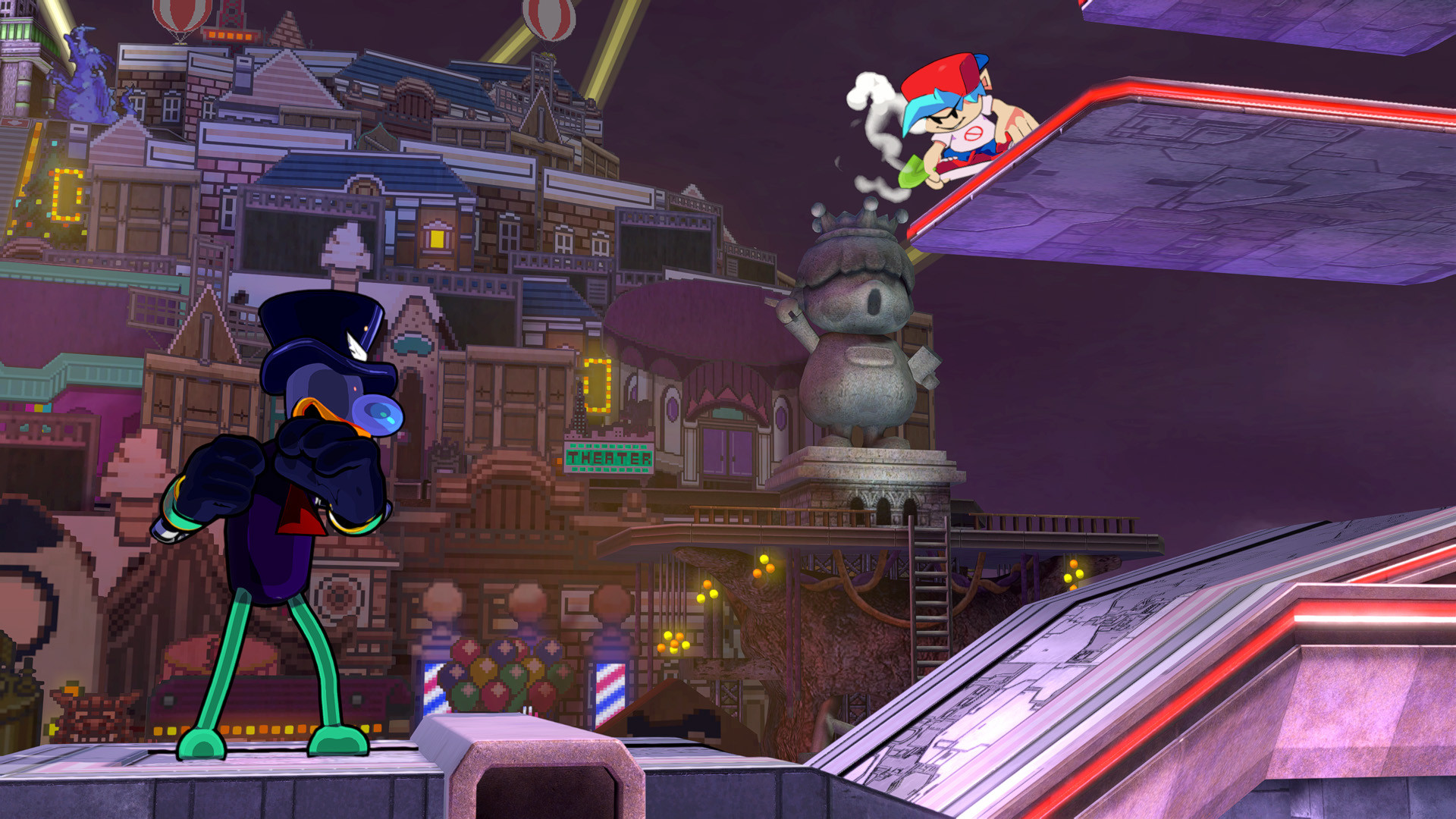 DJ Hallyboo [FNF: Mario's Madness] Mod for Super Smash Bros. Ultimate ...