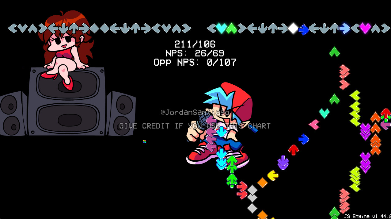 Extra Keys with Lua (JS Engine Edition) Mod for Friday Night Funkin' | FNF Mods