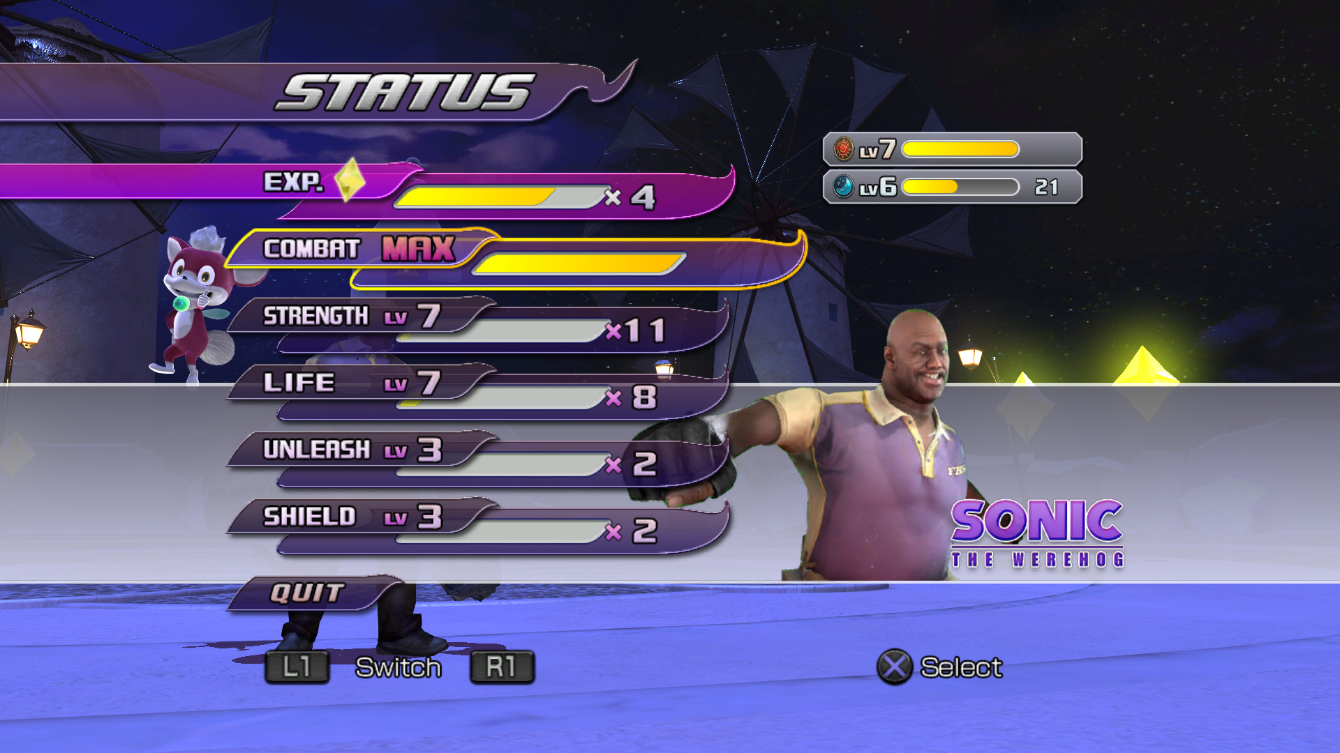 Coach Werehog Mod for Unleashed Recompiled | UR Mods