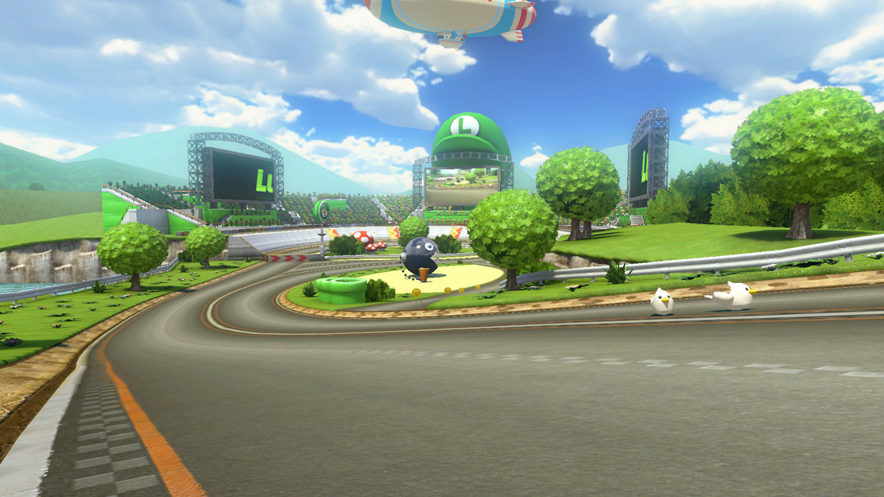 GCN Luigi Circuit Mod for Mario Kart 8 Deluxe | MK8D Mods