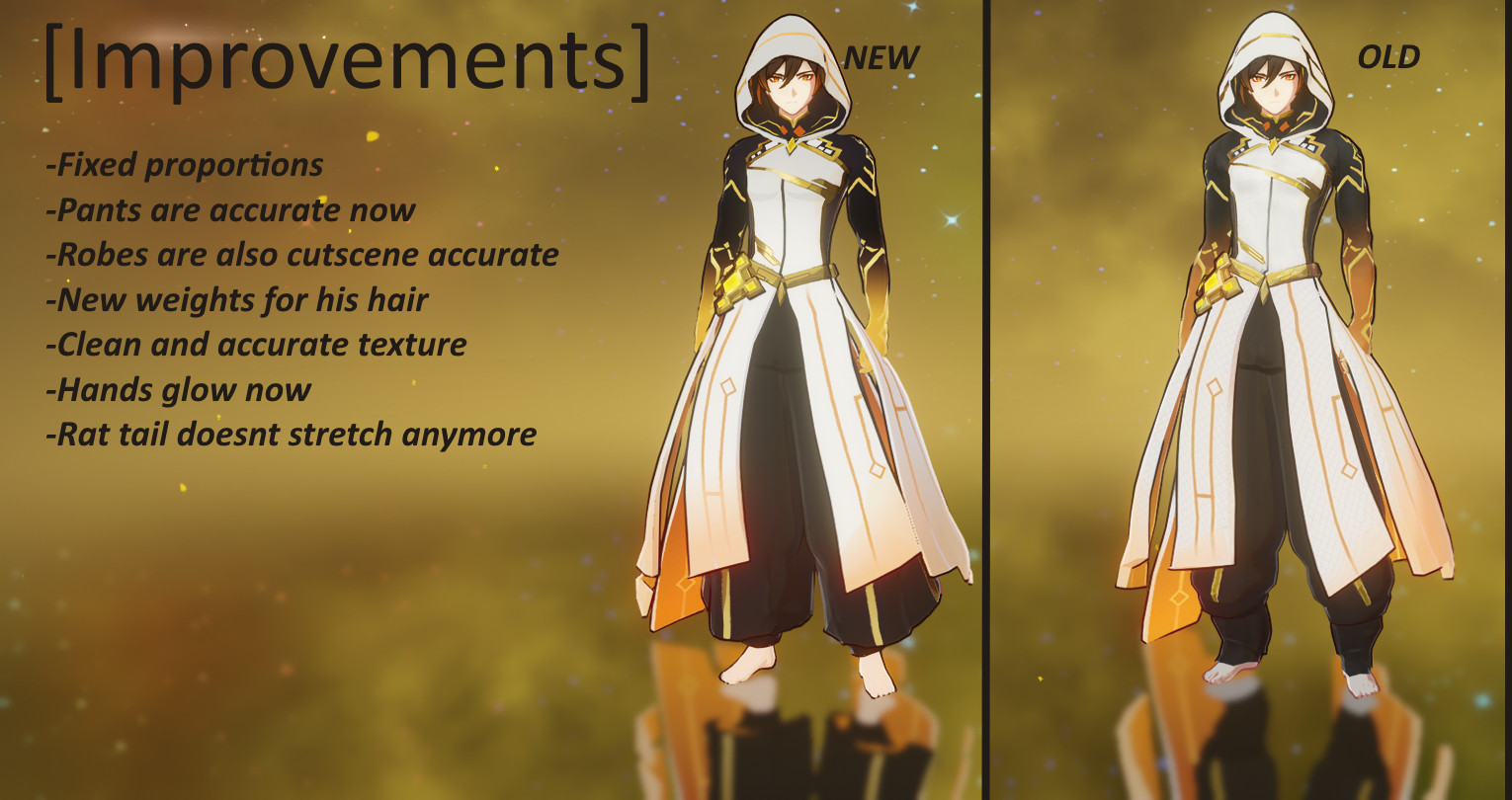 Archon War Zhongli [Texture + Icons update] Mod for Genshin Impact | GI ...