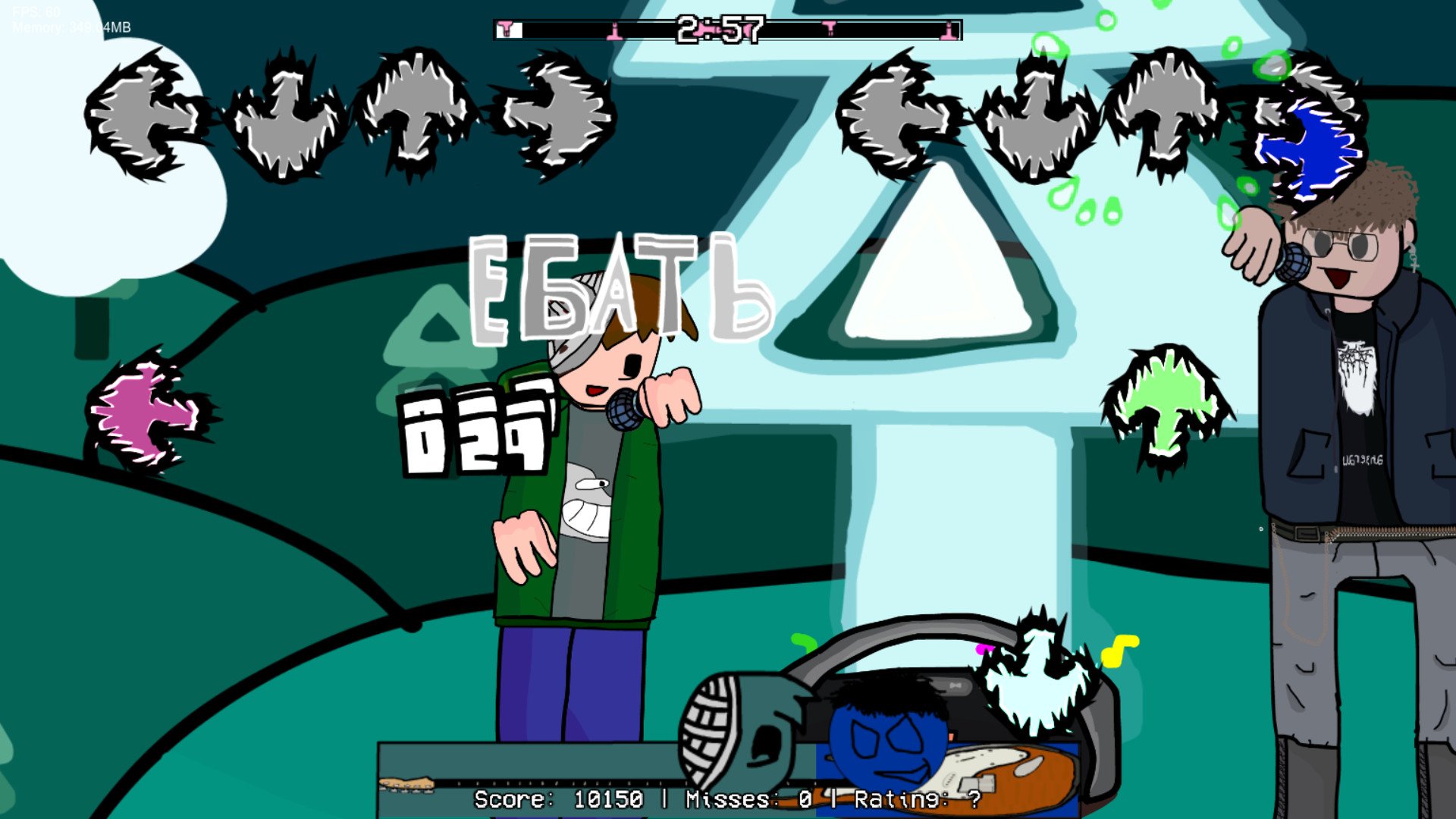 FNF YEBANIKUM Mod for Friday Night Funkin' | FNF Mods