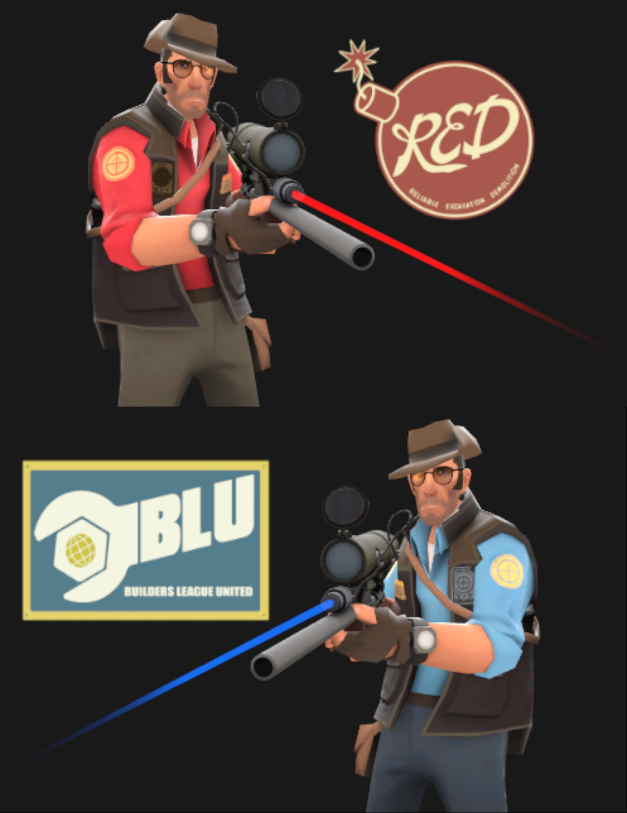 Sniper Lasers N' Stuff Mod for Team Fortress 2 | TF2 Mods