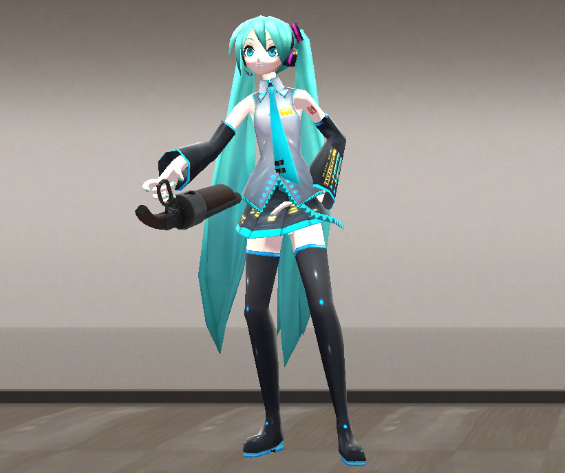 Miku as Scout! Mod for Team Fortress 2 | TF2 Mods