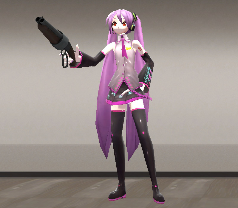 Miku as Scout! Mod for Team Fortress 2 | TF2 Mods
