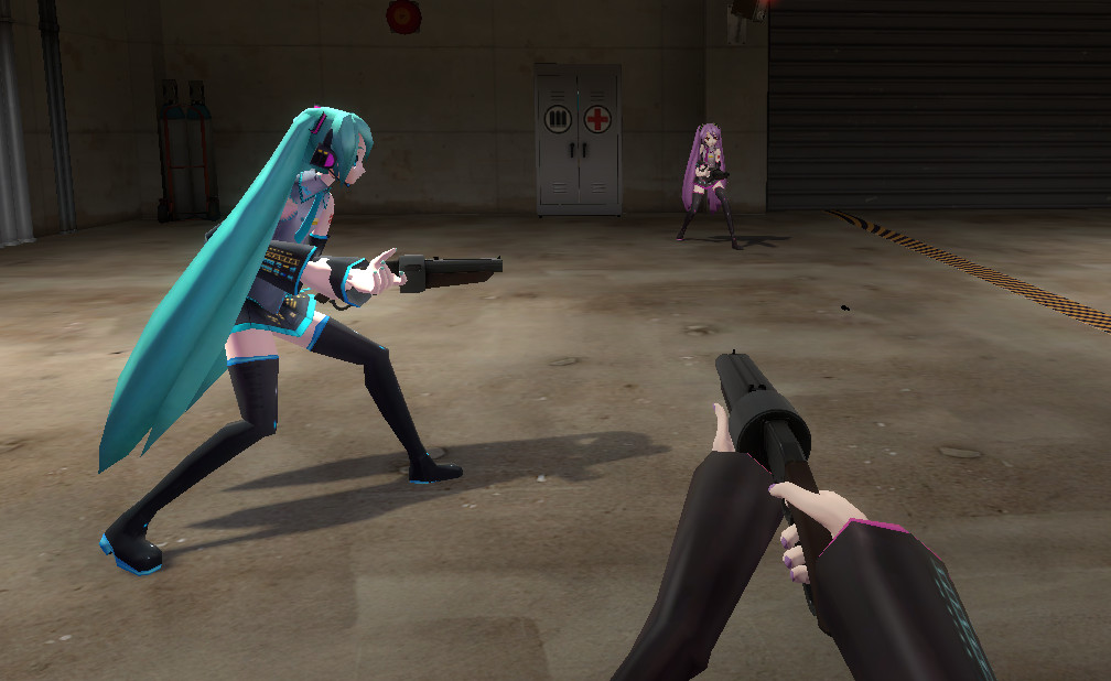Miku as Scout! Mod for Team Fortress 2 | TF2 Mods
