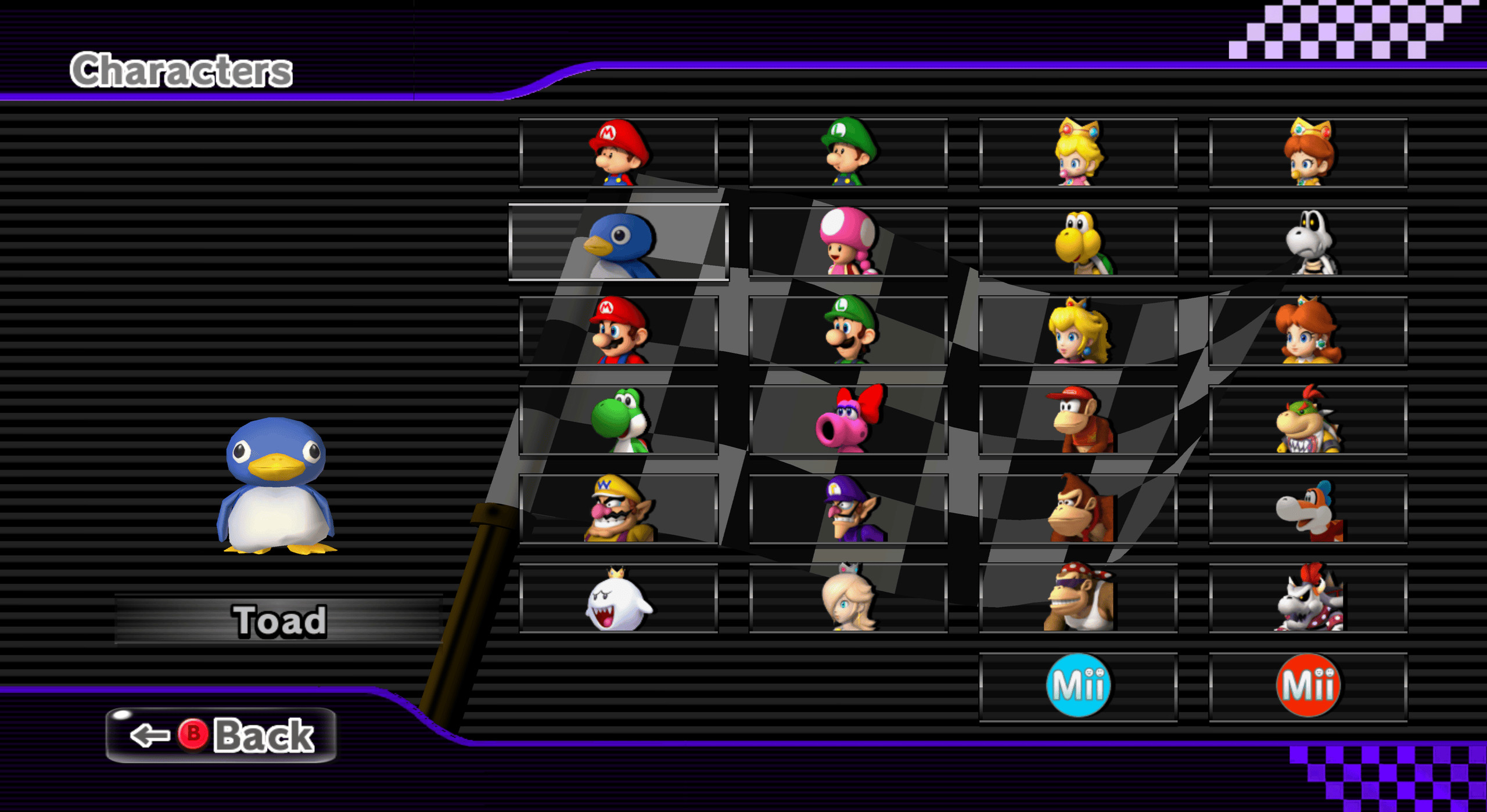 Tuxie (w/ CUSTOM ANIMATIONS) Mod for Mario Kart Wii | MKWii Mods