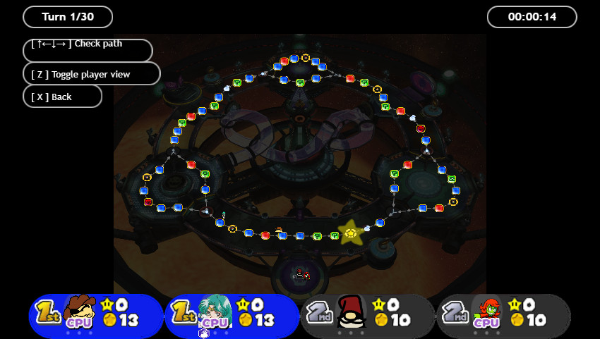 Bowser's Warped Orbit [Mario Party 8] Mod for Party Project | PProject Mods