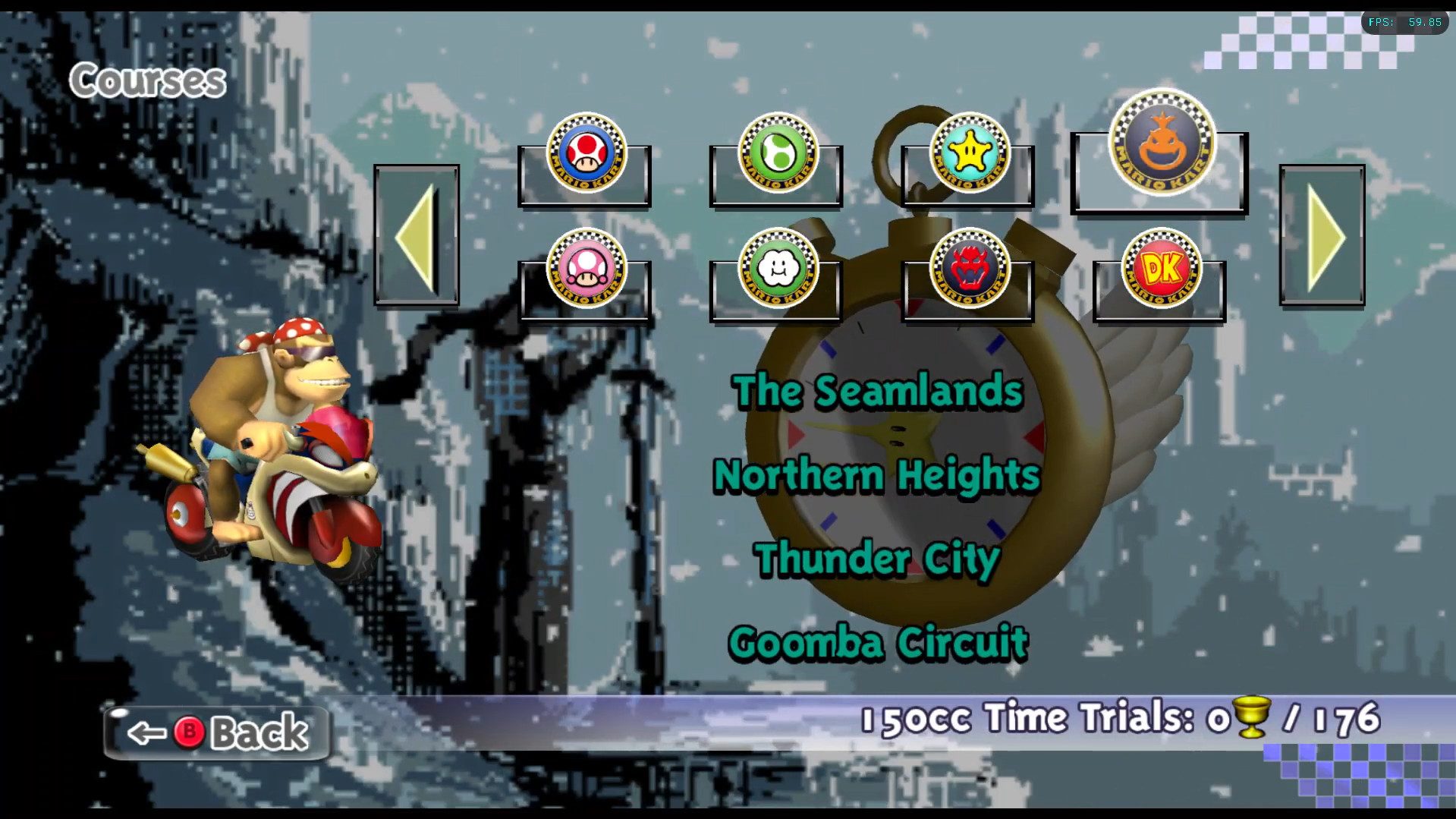 ava senpai's Hud Menusingle and funky for RR Mod for Mario Kart Wii ...