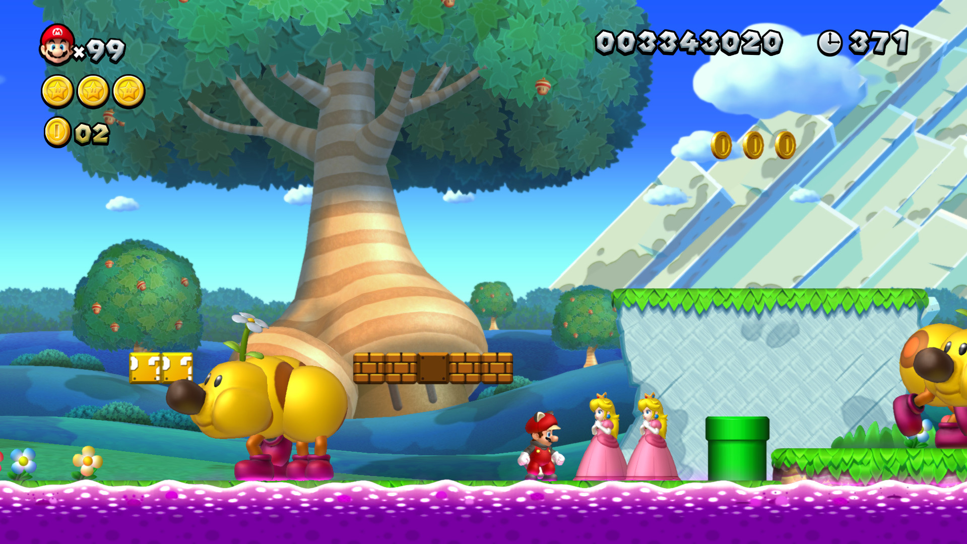 NSMBU DX but Cursed Mod for New Super Mario Bros. U Deluxe | NSMBUD Mods