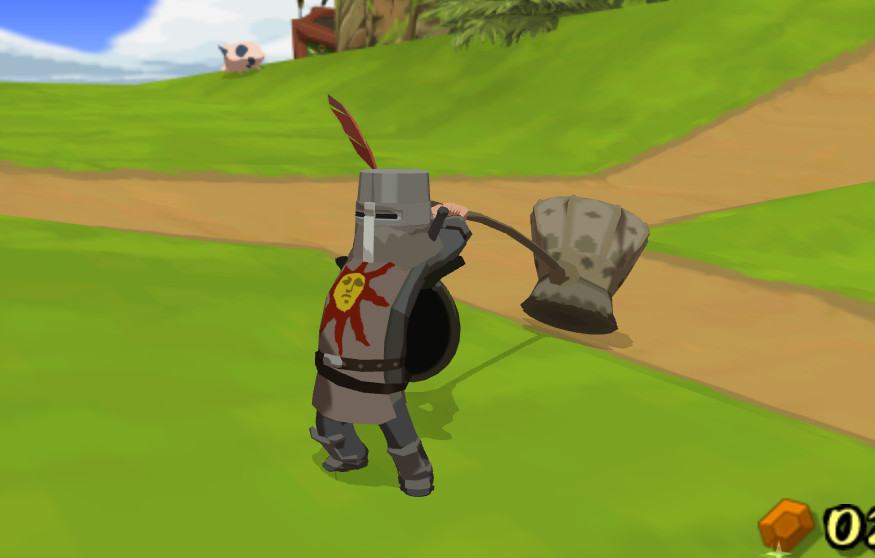 Solaire: Warrior of Sunlight Mod for The Legend of Zelda: The Wind ...