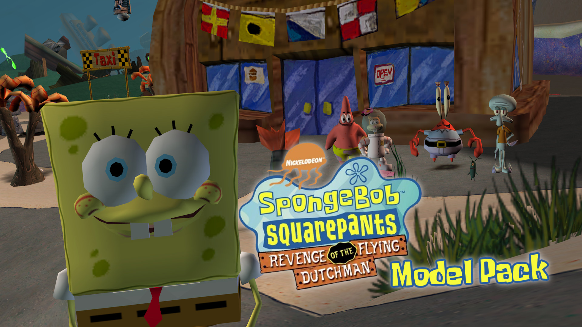 Revenge of the Flying Dutchman Model Pack Mod for SpongeBob SquarePants ...