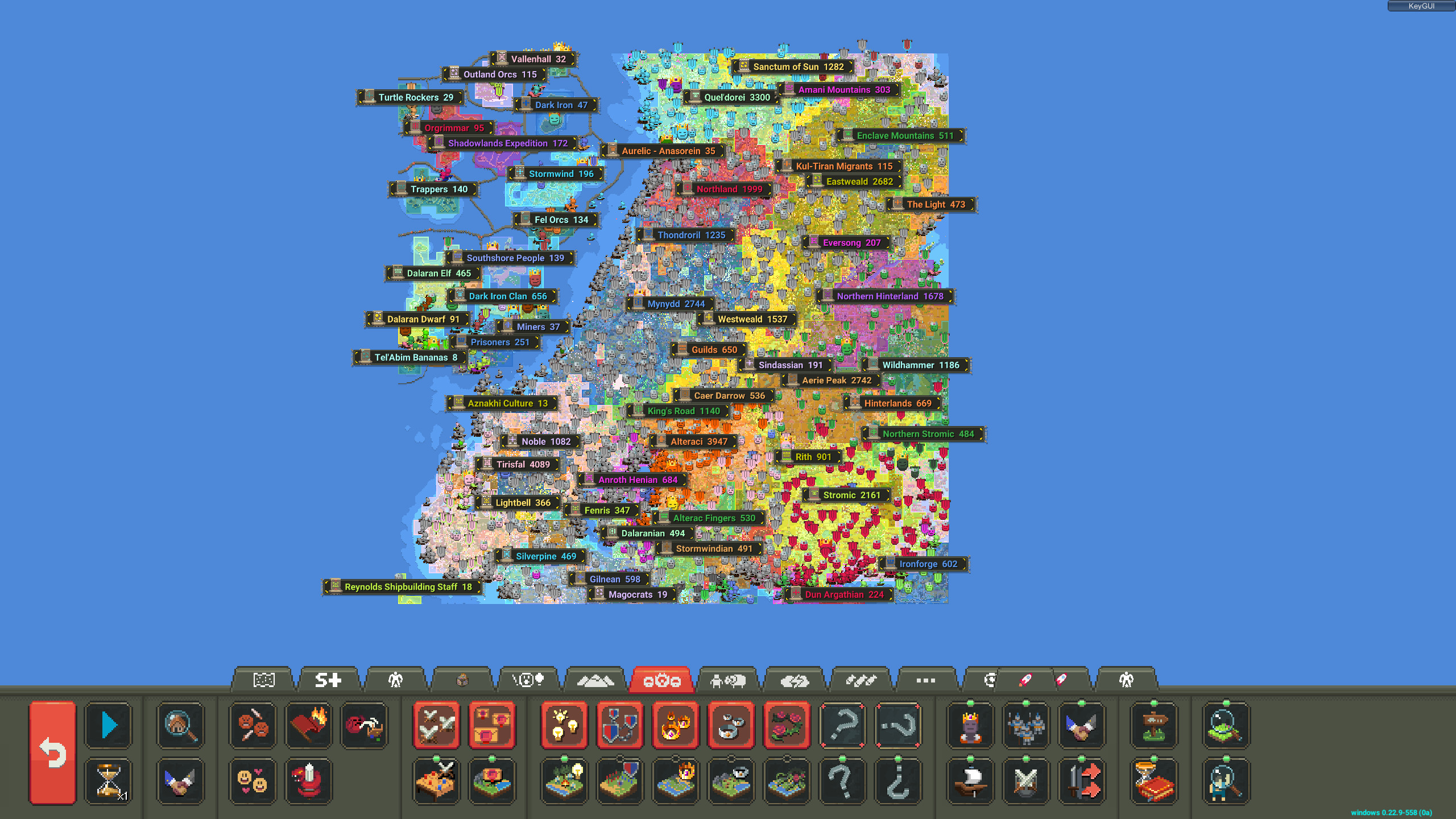 LORDAERON MEGA MAP [WOW BETA] Mod for WorldBox | WorldBox Mods