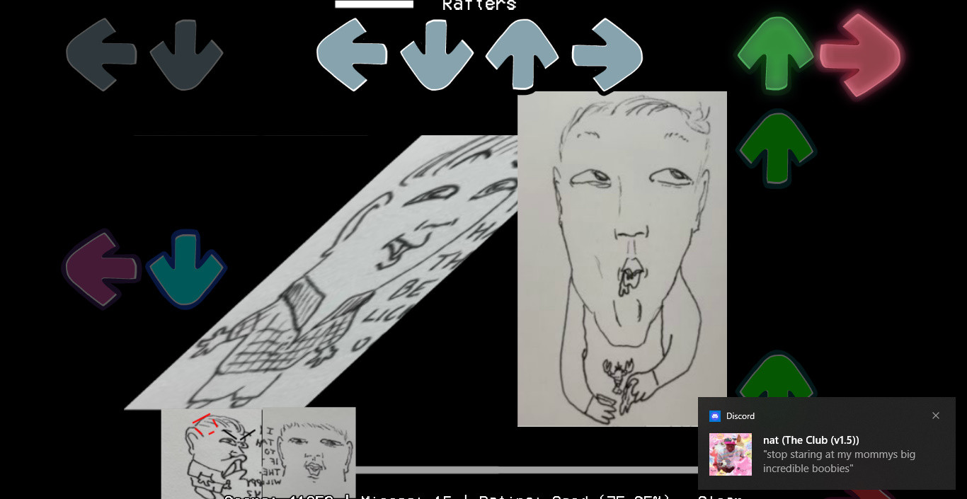 Rafters (a goobsmooch oneshot) Mod for Friday Night Funkin' | FNF Mods