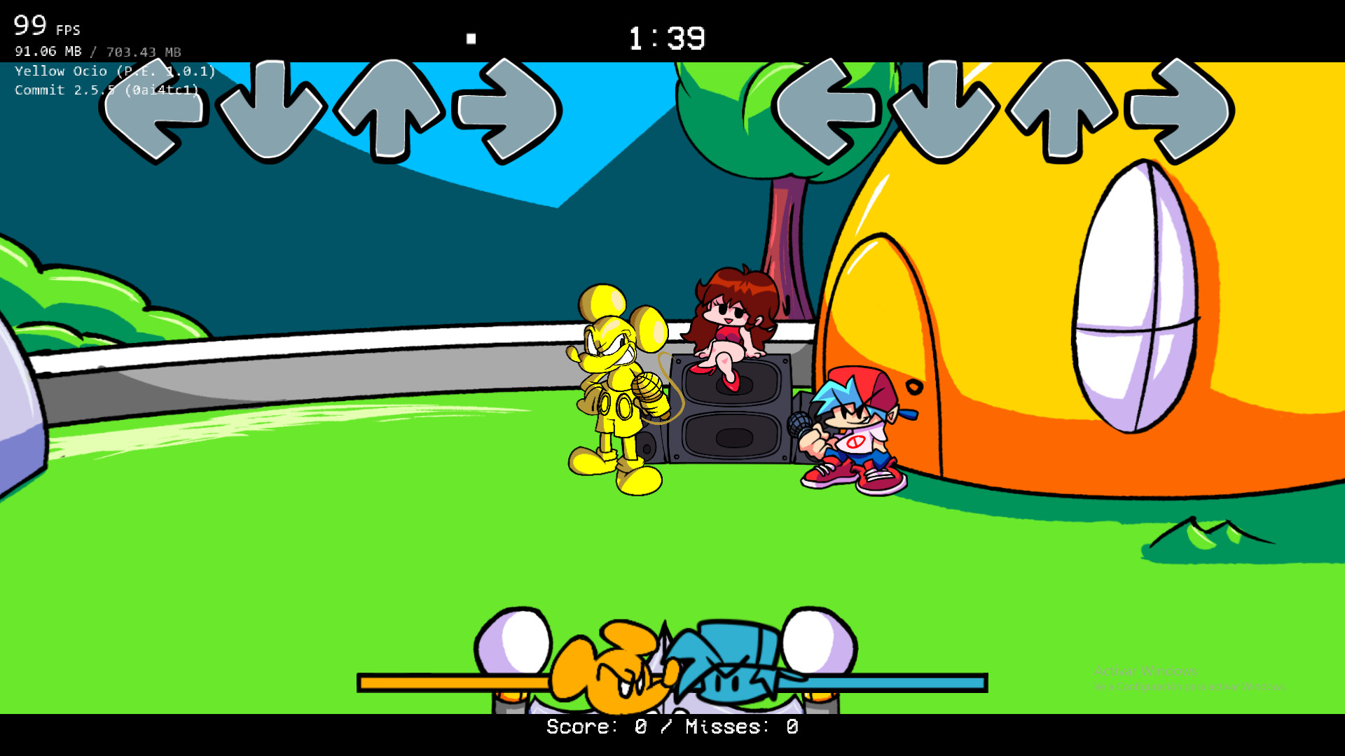 Vs. Yellow Mickey 2.5! Mod for Friday Night Funkin' | FNF Mods