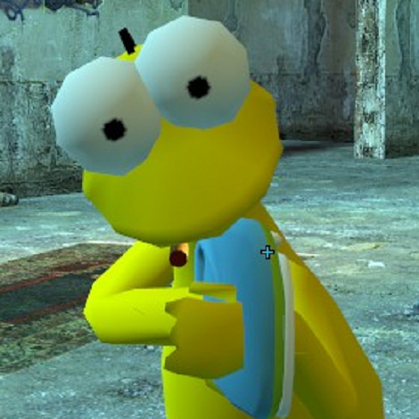 Graggle simpson over male_06 Mod for Half-Life 2: Deathmatch | HL2:DM Mods