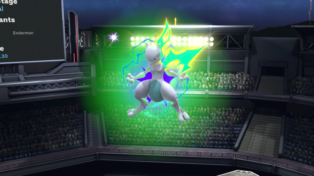 Mewtwo green and blue effect Mod for Super Smash Bros. Ultimate | SSBU Mods