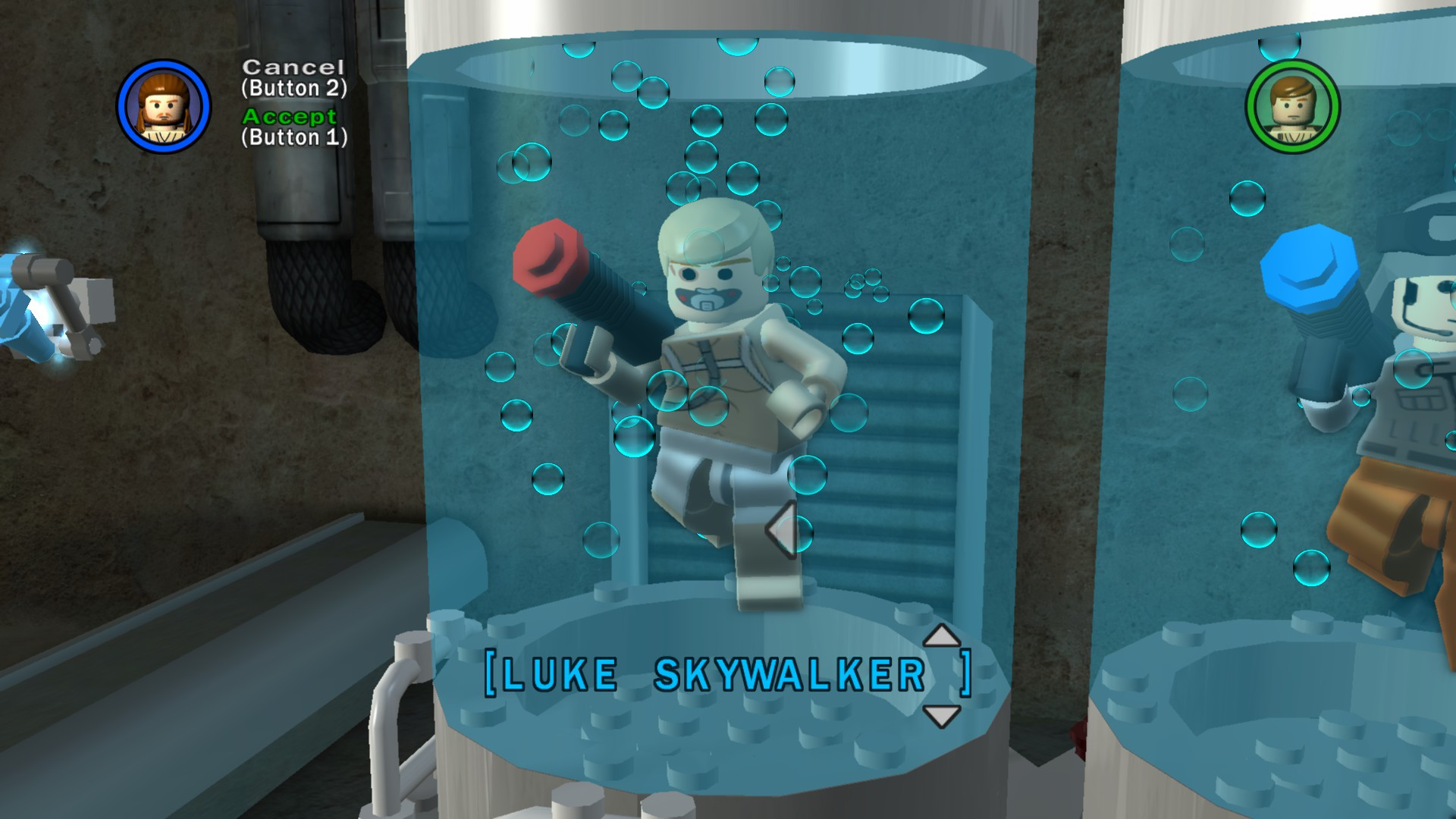 Luke Skywalker (Bacta Tank) Mod for LEGO Star Wars: The Complete Saga ...