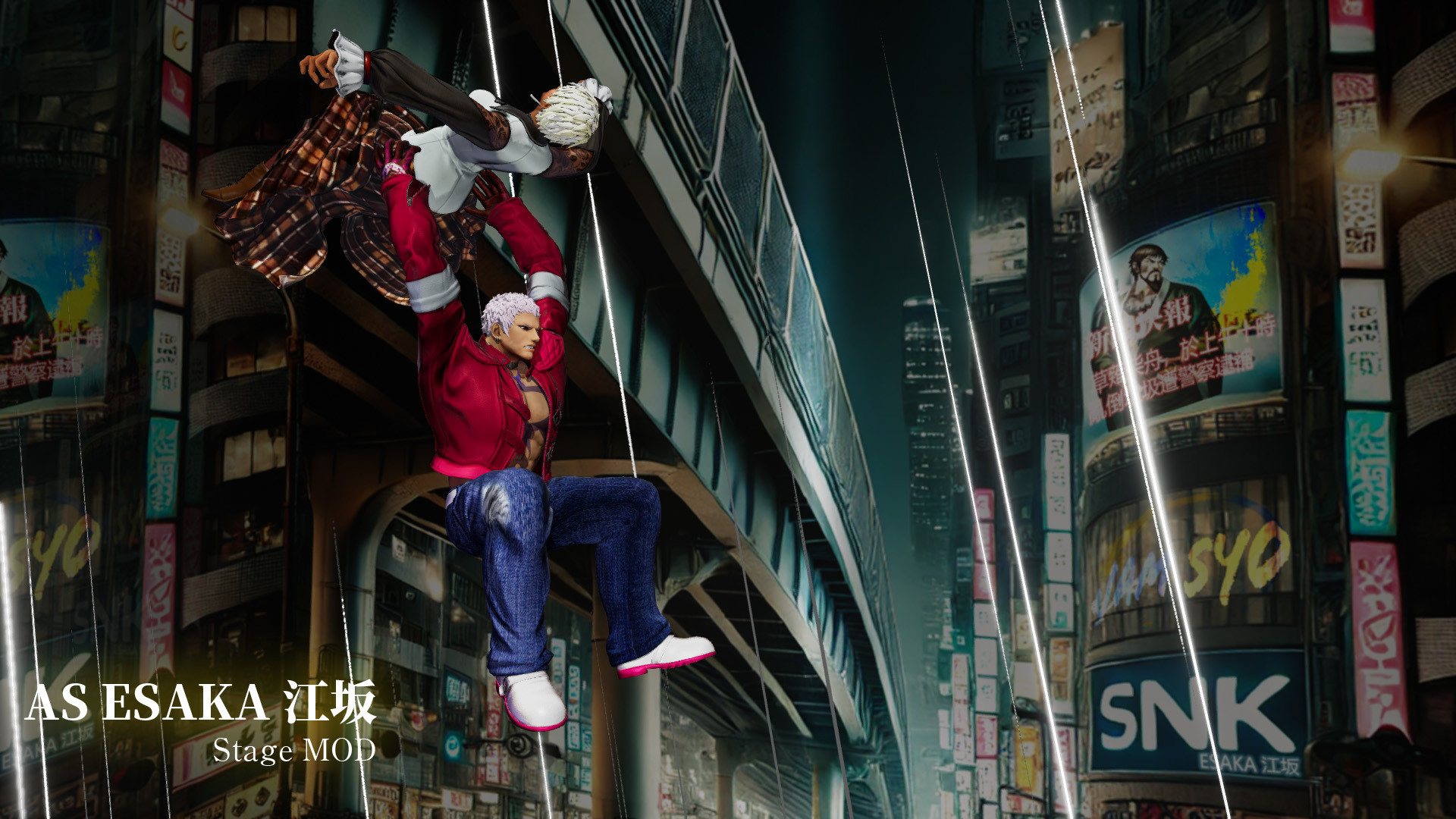 as Esaka【JAM SYO】 Mod for The King of Fighters XV | KoFXV Mods