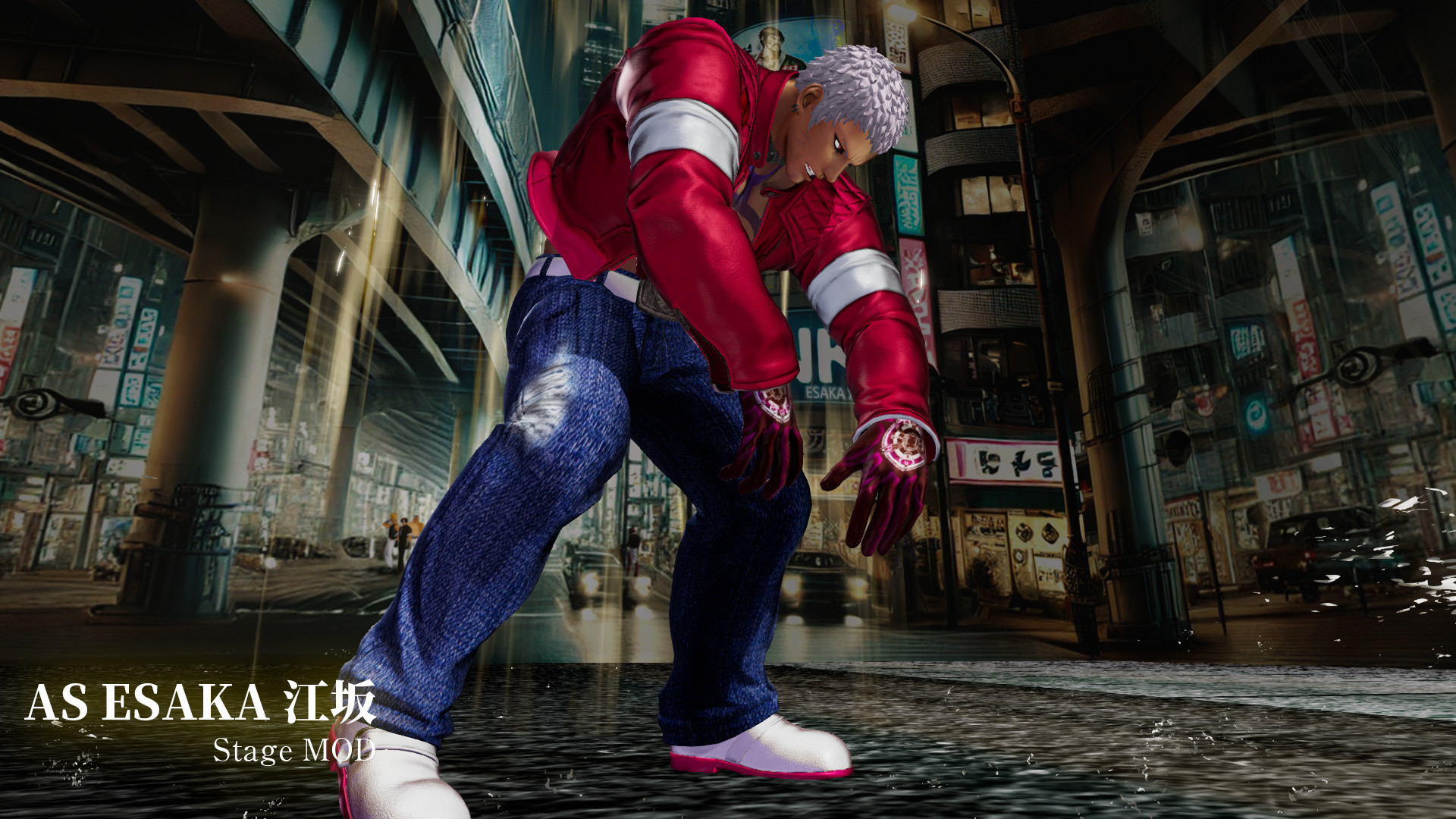 as Esaka【JAM SYO】 Mod for The King of Fighters XV | KoFXV Mods