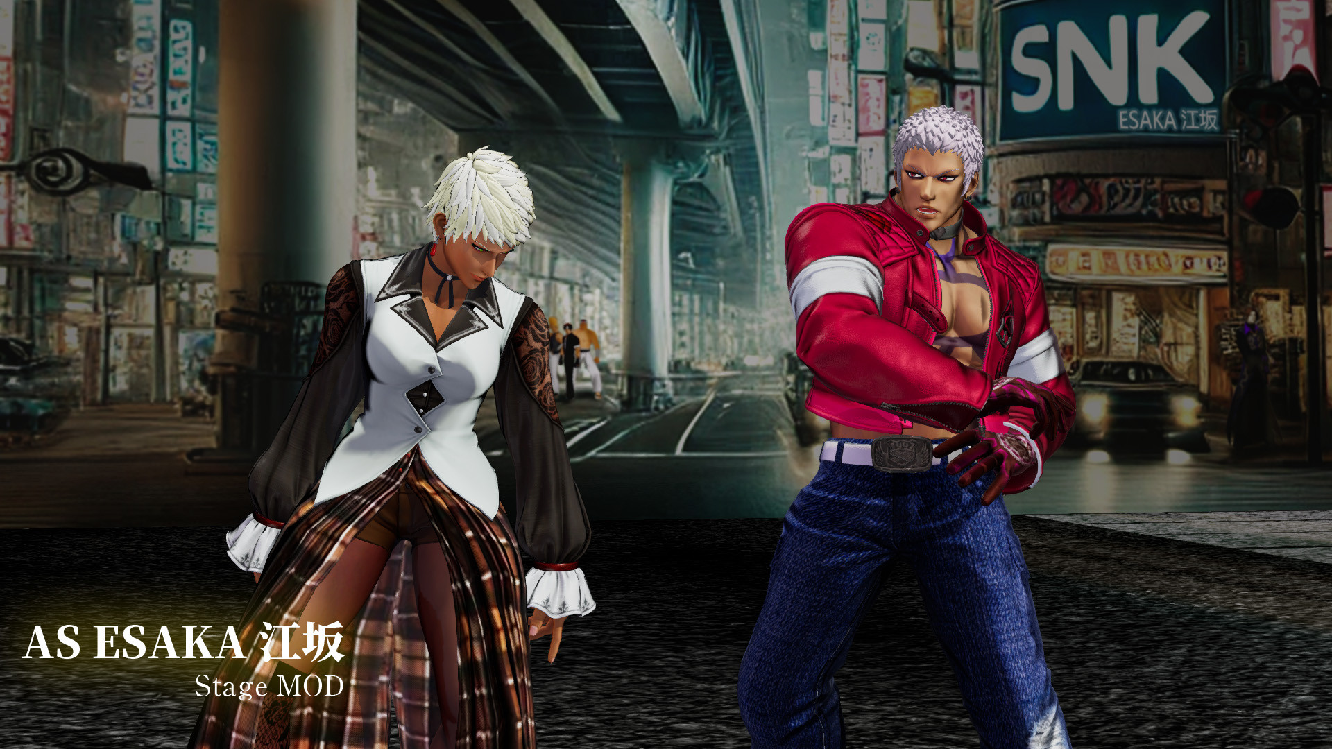 as Esaka【JAM SYO】 Mod for The King of Fighters XV | KoFXV Mods