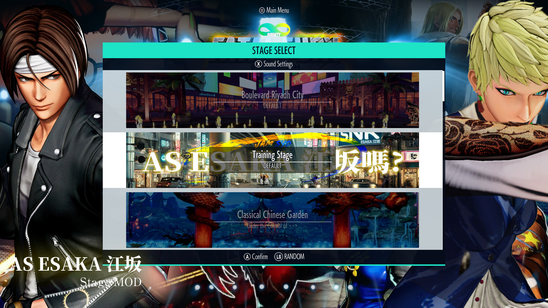 as Esaka【JAM SYO】 Mod for The King of Fighters XV | KoFXV Mods