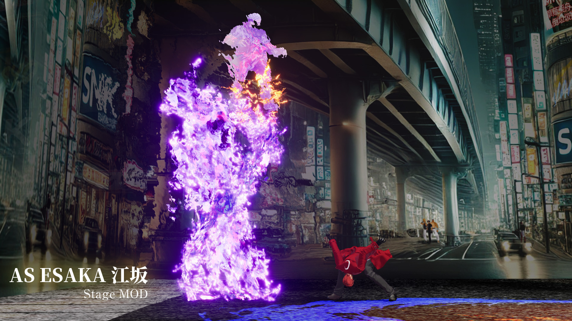 as Esaka【JAM SYO】 Mod for The King of Fighters XV | KoFXV Mods