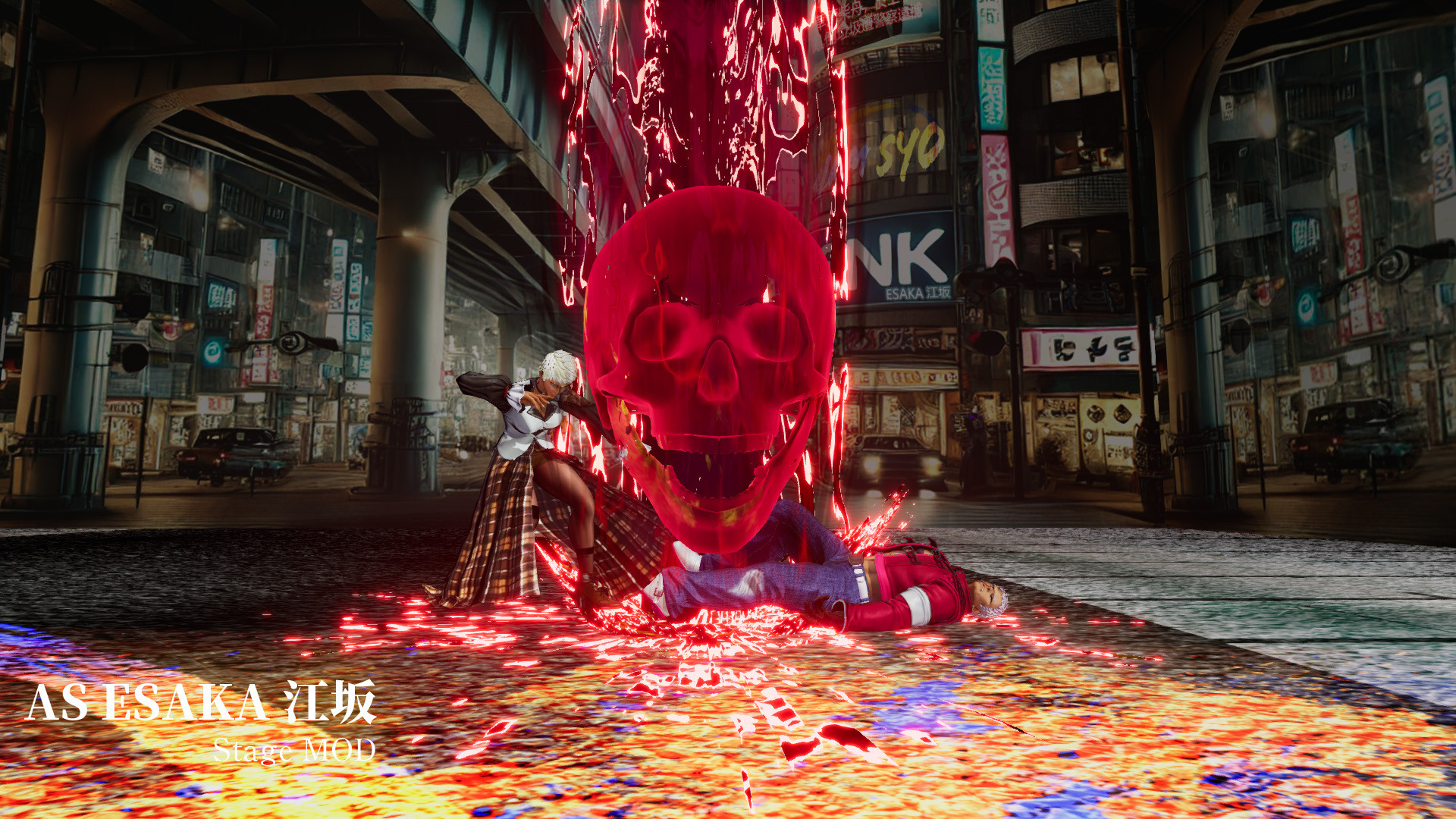 as Esaka【JAM SYO】 Mod for The King of Fighters XV | KoFXV Mods