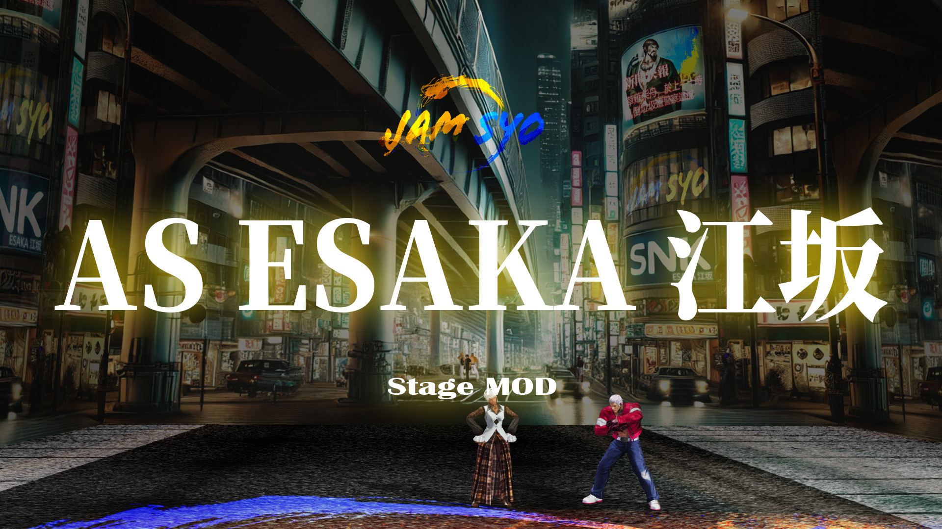as Esaka【JAM SYO】 Mod for The King of Fighters XV | KoFXV Mods