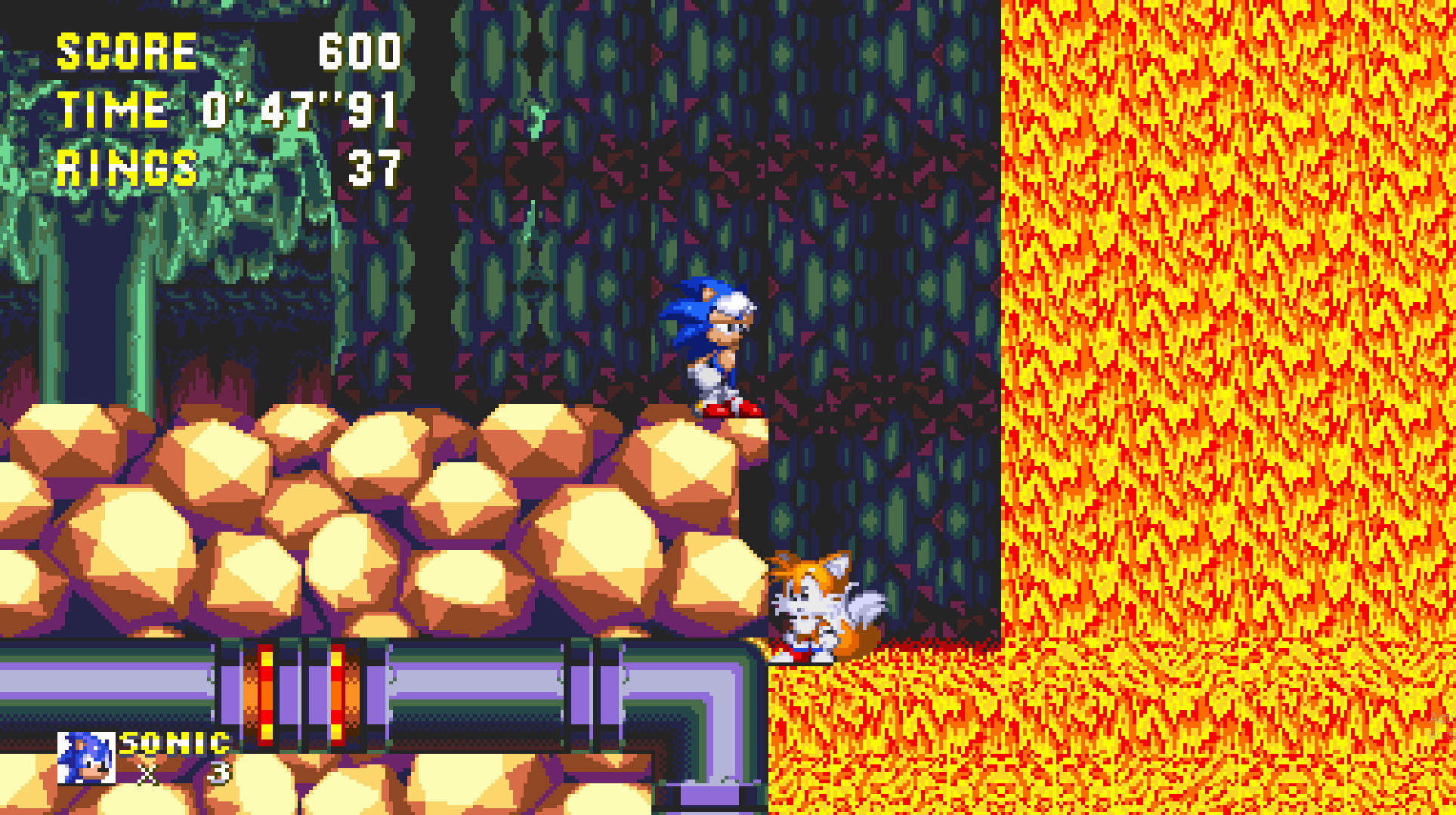 Modgen classic sweating sonic Mod for Sonic 3 A.I.R. | S3AIR Mods