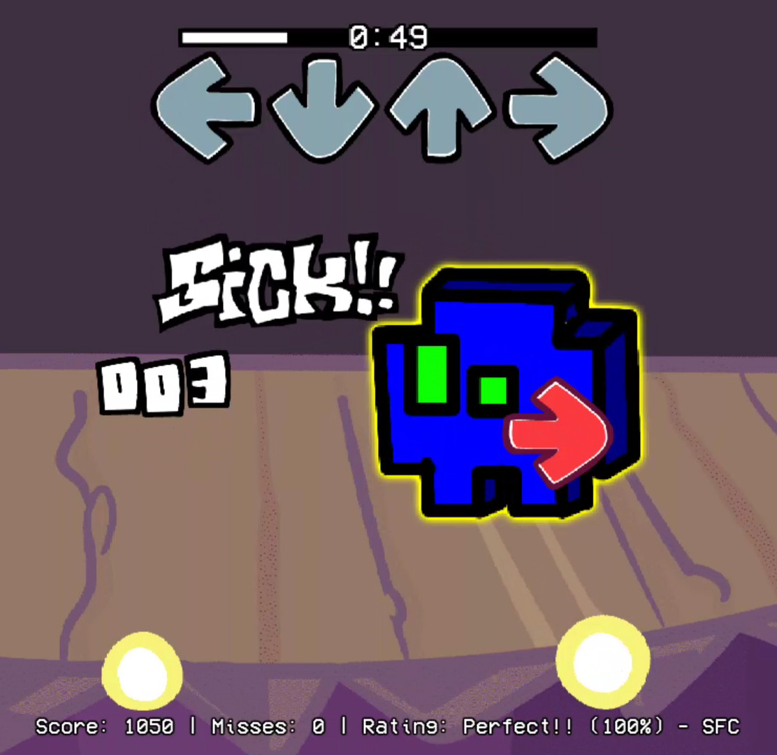 JkatGD skin for FNF' Mod for Friday Night Funkin' | FNF Mods