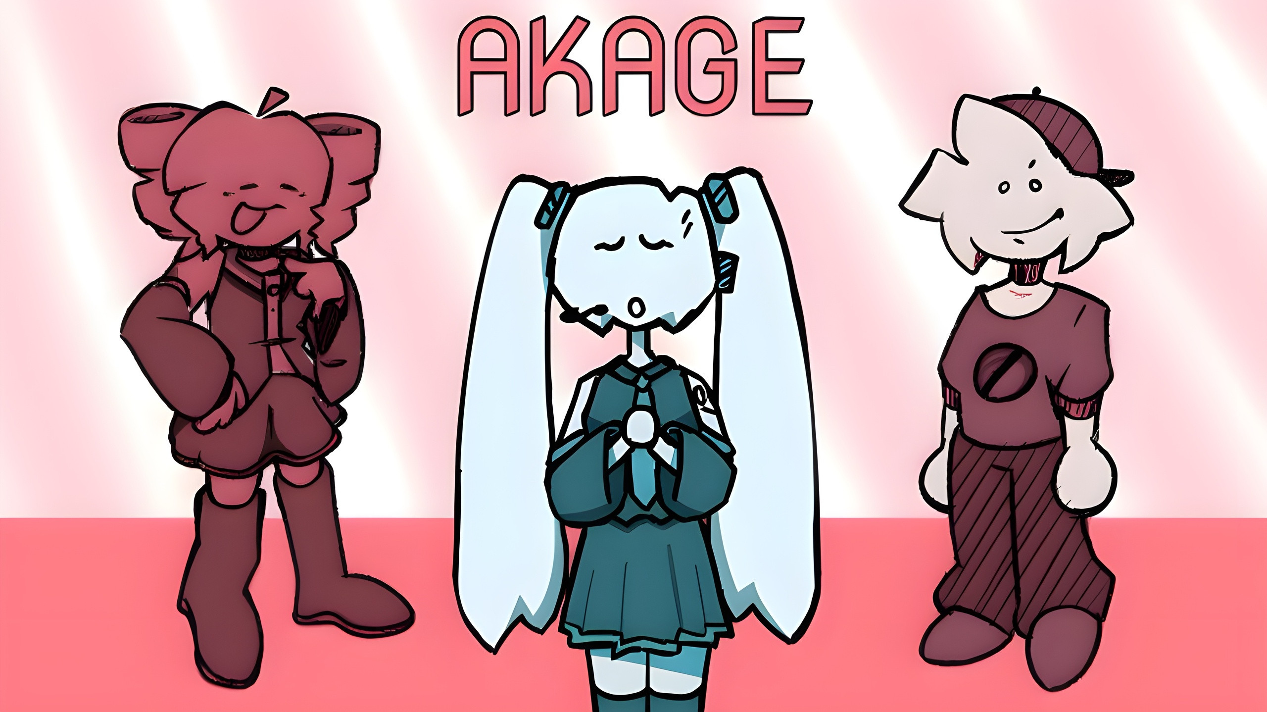 AKAGE [赤毛] Fanmade Mod | High-end Mania Chart Mod for Friday Night ...