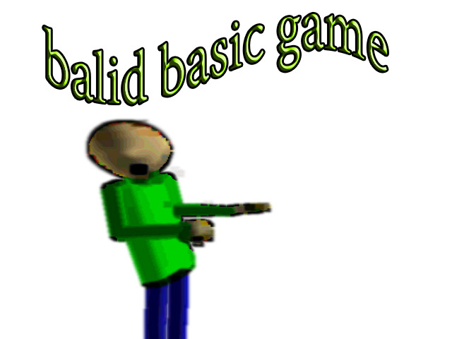 balid basic game Mod for Baldi's Basics | Baldi Mods