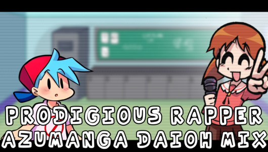 Prodigious Rapper • Azumanga Daioh Mix Mod for Friday Night Funkin ...