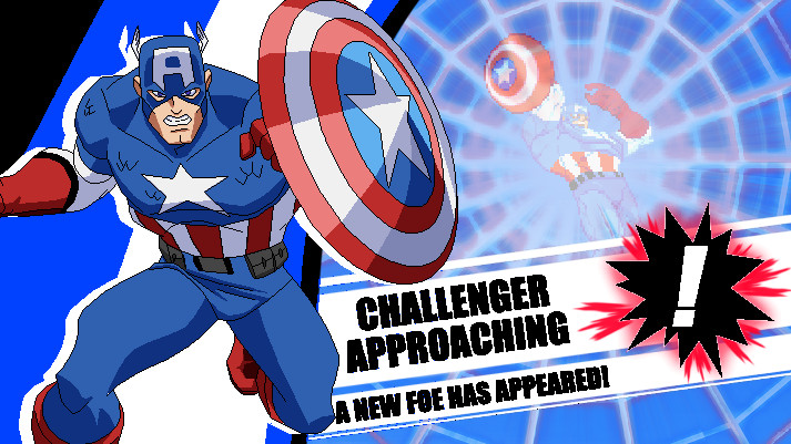 Captain America (Marvel) [CMC+ V8/9.5] Mod for Super Smash Bros ...