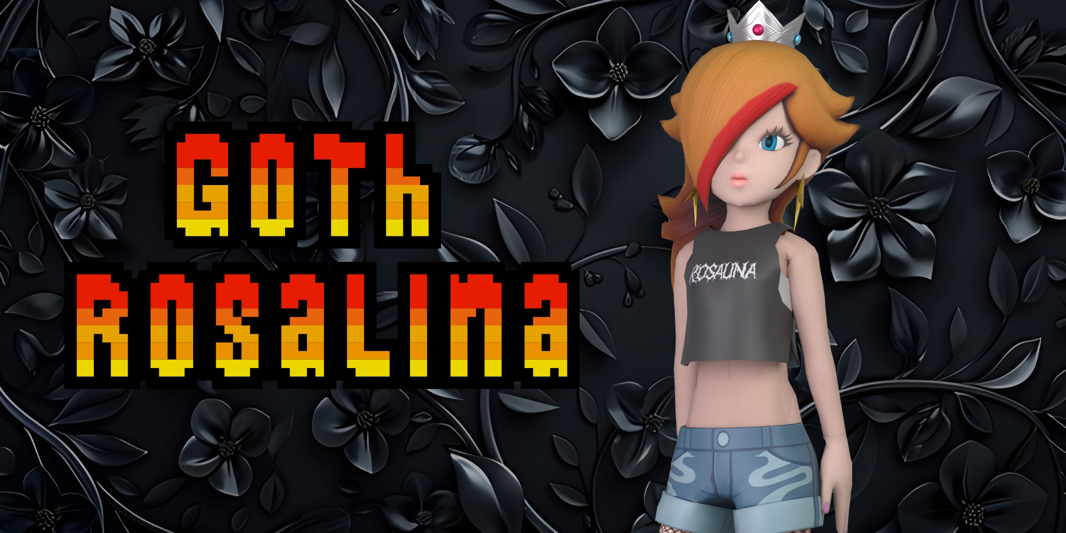 Rosalina (Goth) Mod for Super Smash Bros. Ultimate | SSBU Mods