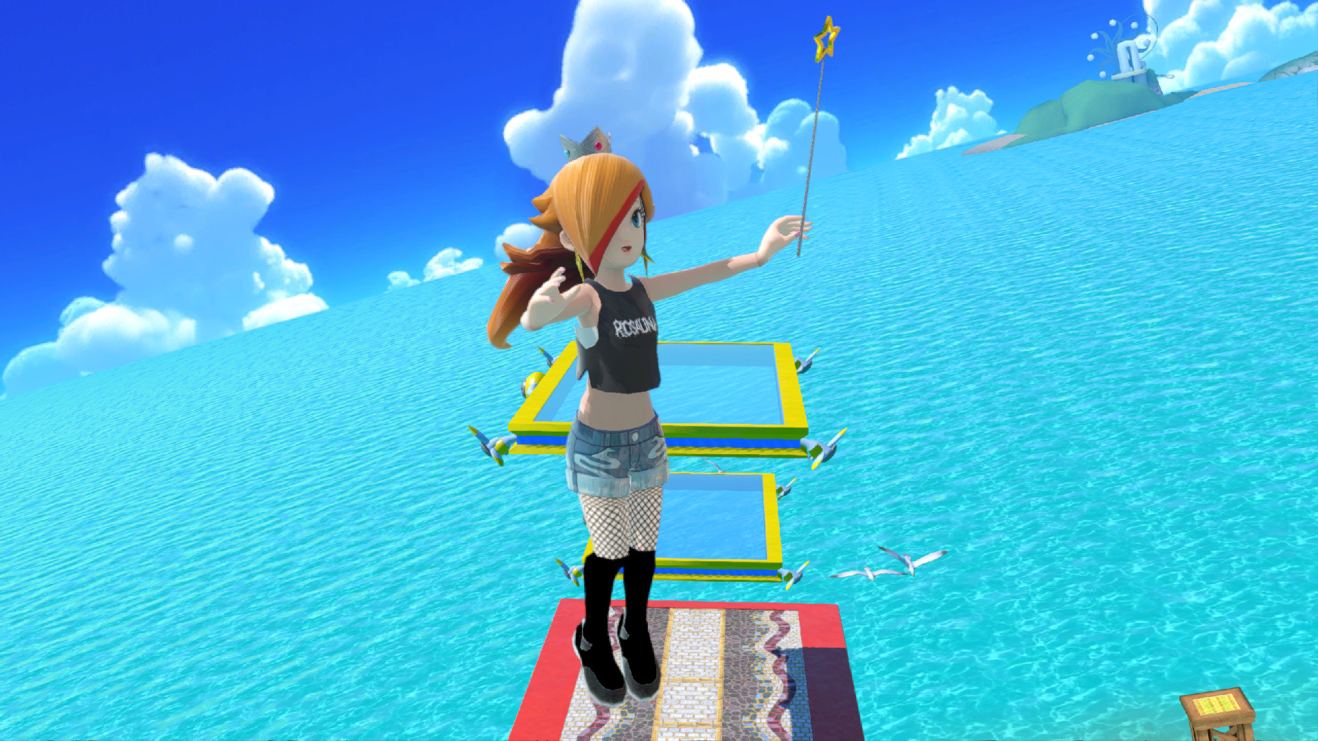 Rosalina (Goth) Mod for Super Smash Bros. Ultimate | SSBU Mods