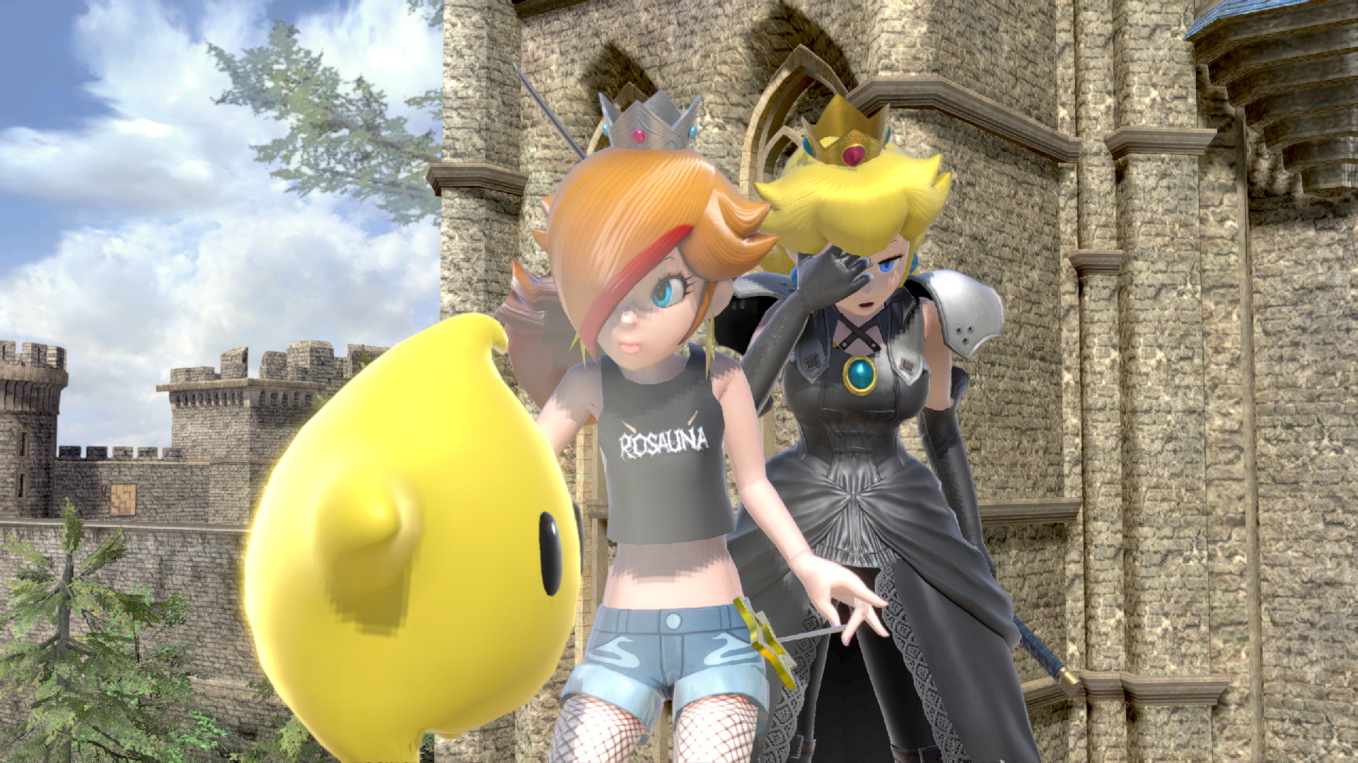 Rosalina (Goth) Mod for Super Smash Bros. Ultimate | SSBU Mods