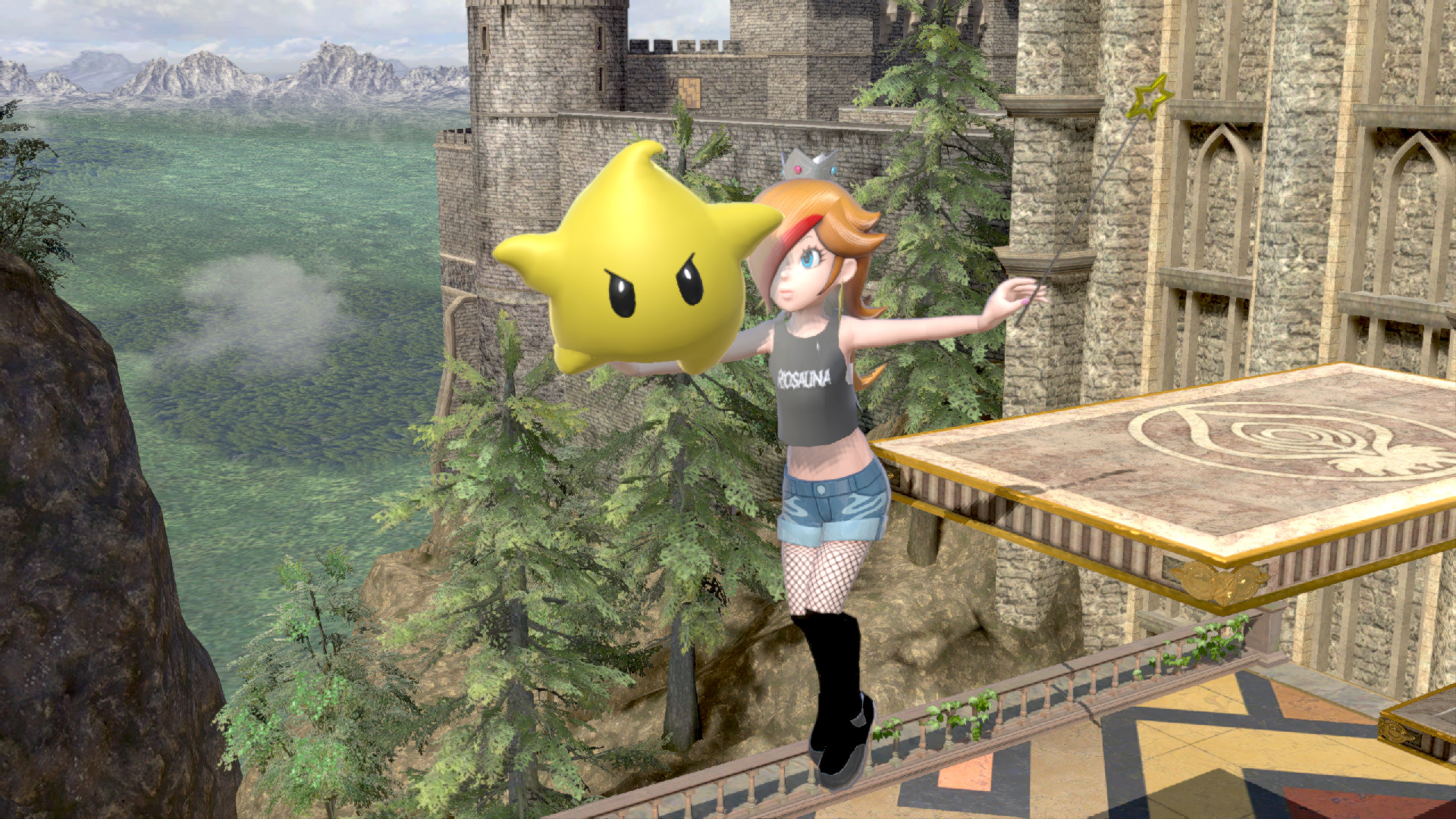 Rosalina (Goth) Mod for Super Smash Bros. Ultimate | SSBU Mods