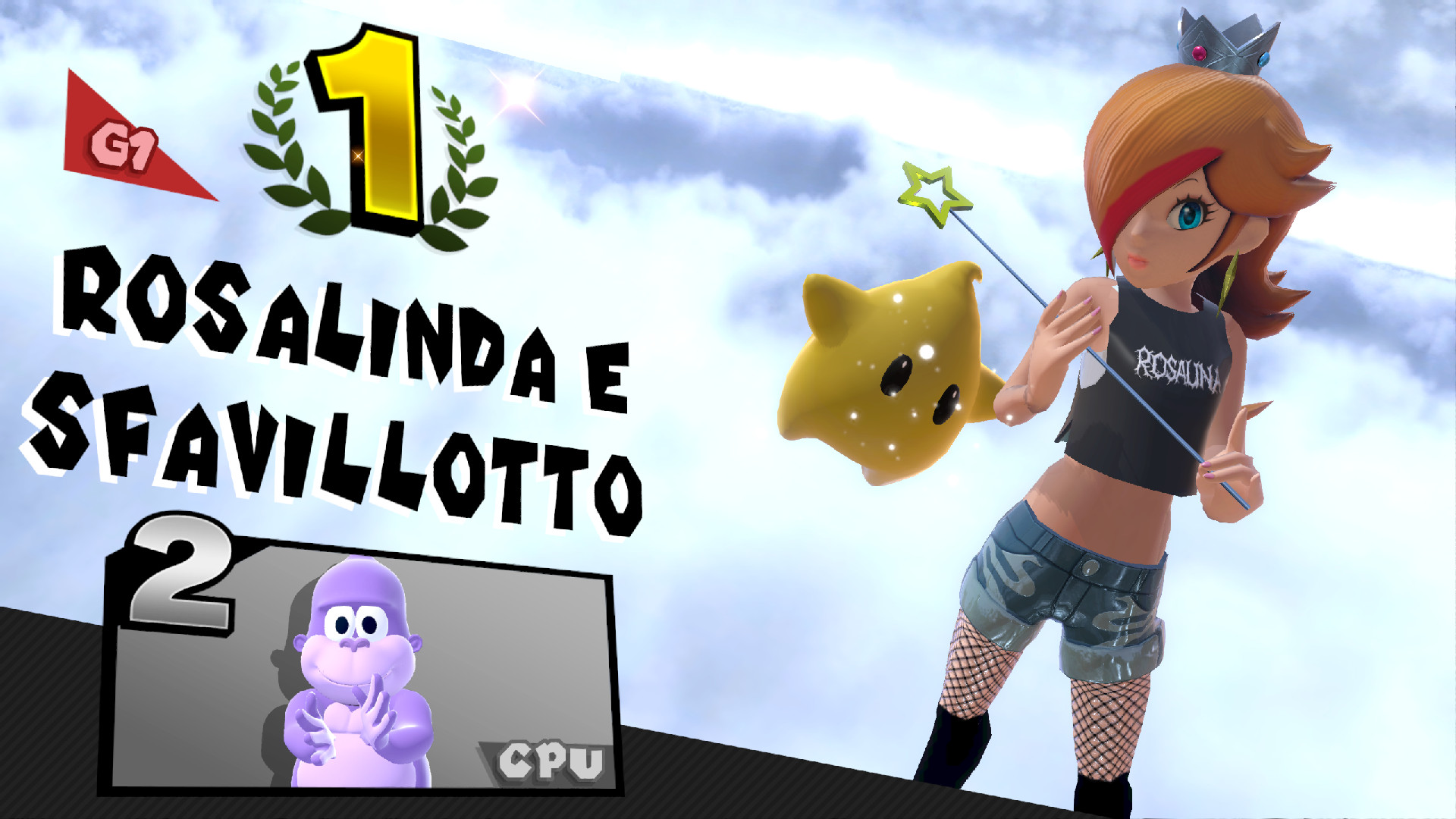 Rosalina (Goth) Mod for Super Smash Bros. Ultimate | SSBU Mods