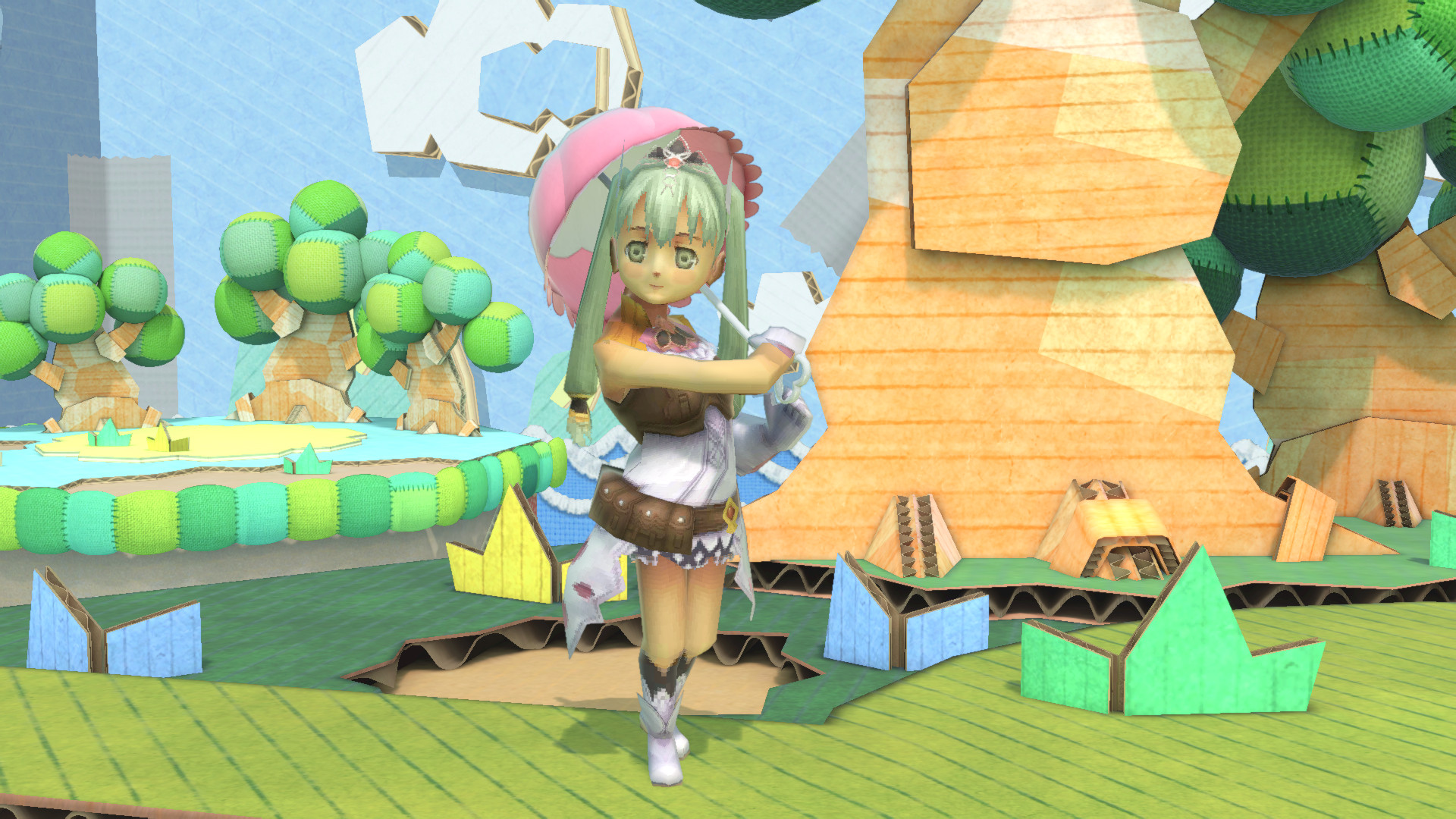 Frey (Rune Factory 4) over Peach Mod for Super Smash Bros. Ultimate ...