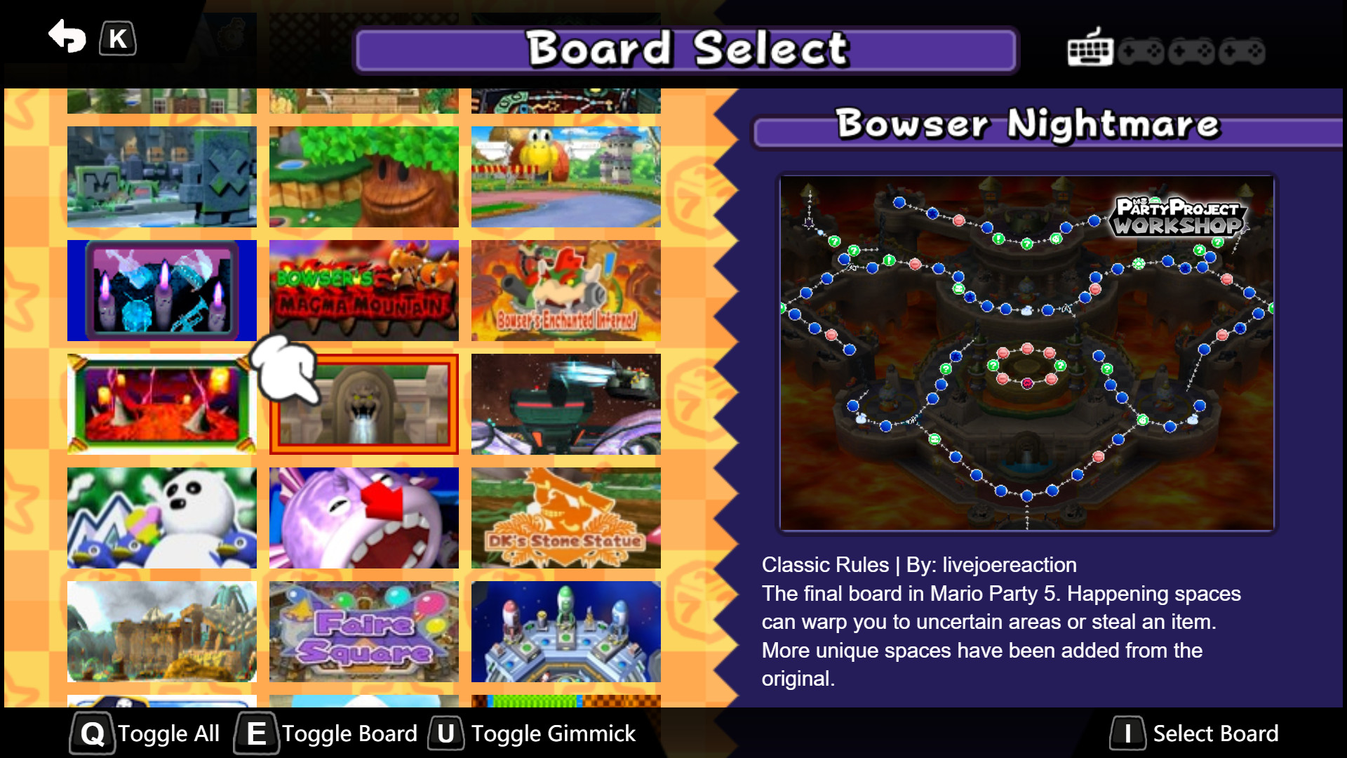 Bowser Nightmare Mod for Party Project | PProject Mods