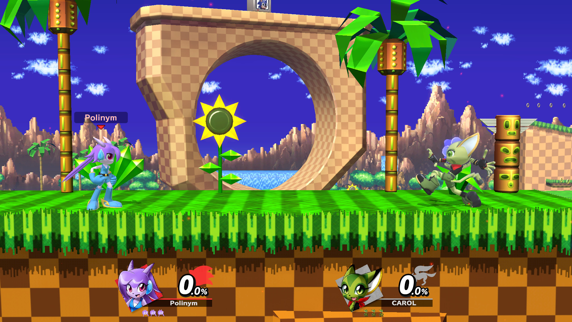 Lilac over Sonic (Request) Mod for Super Smash Bros. Ultimate | SSBU Mods